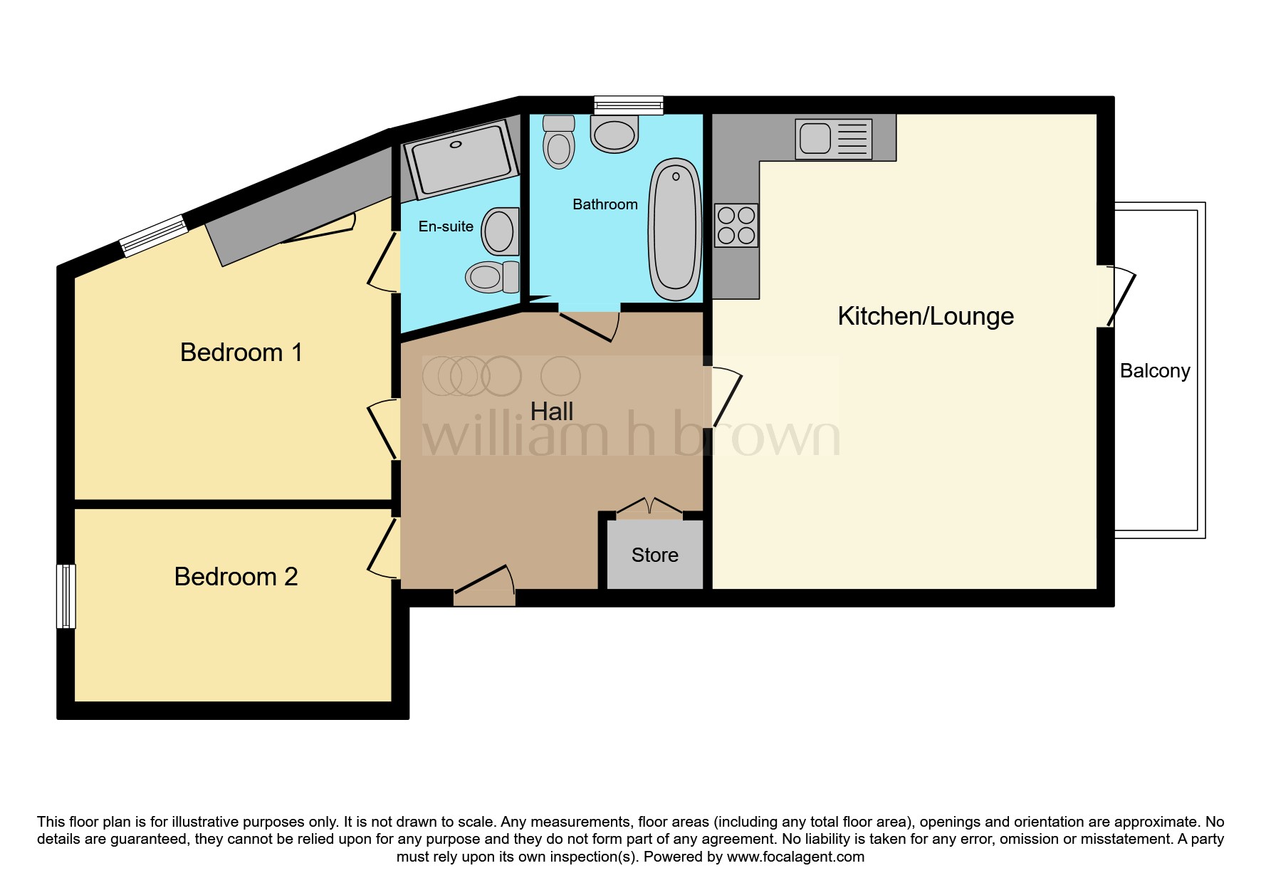 Cunard Square, Chelmsford CM1, 2 bedroom flat for sale - 69066725 ...
