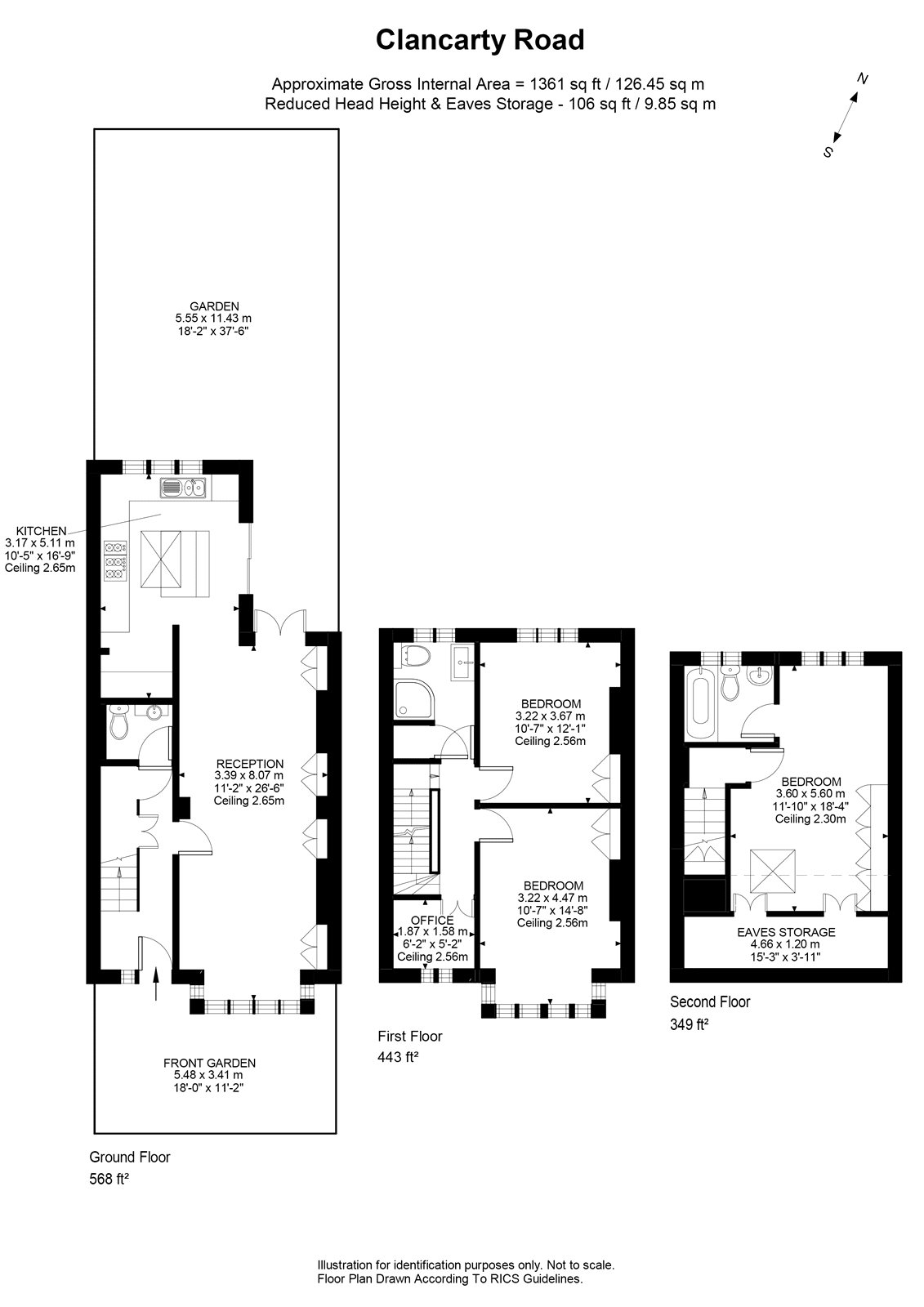 Clancarty Road, London, Fulham SW6, 3 bedroom detached house for sale - 62861325 | PrimeLocation