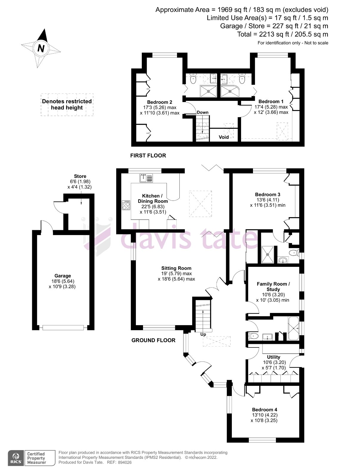 Allcroft Road, Reading, Berkshire RG1, 4 bedroom detached house for ...