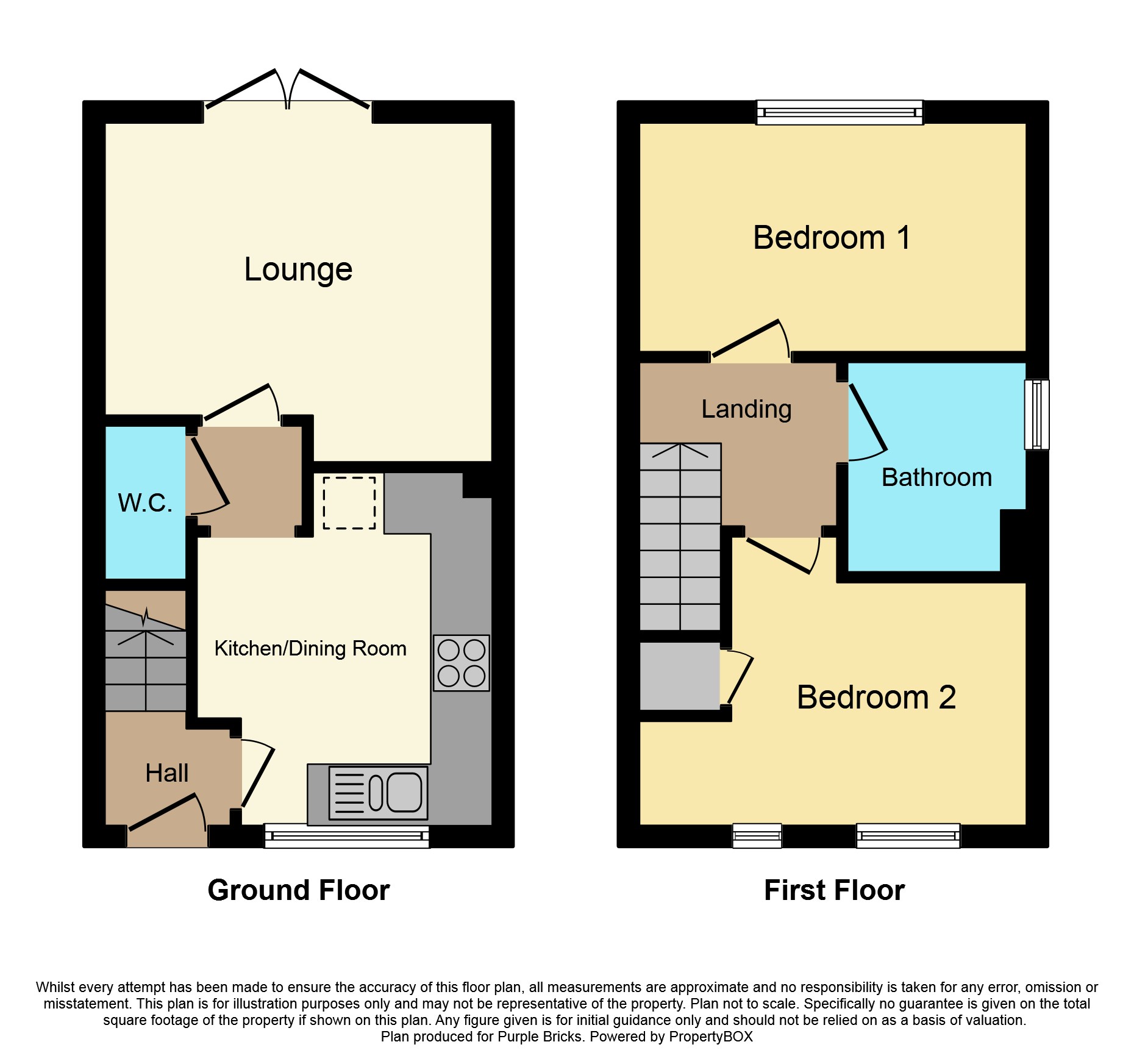 2 bed semi-detached house for sale in Bridle Walk, Telford TF2 - Zoopla
