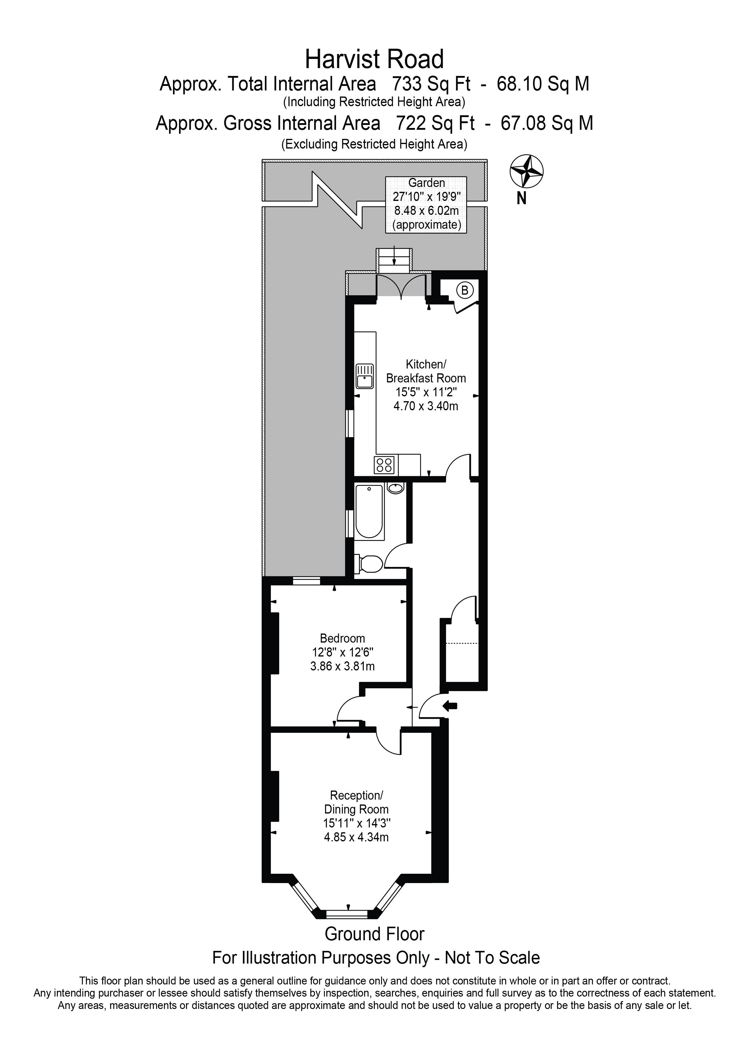 Harvist Road, London NW6, 1 bedroom flat for sale - 65501532 ...