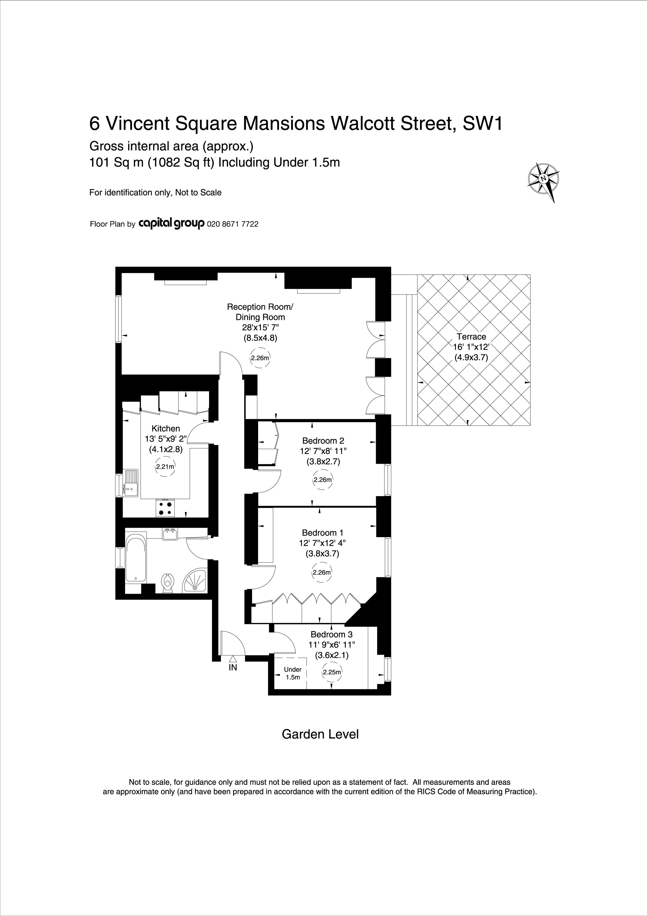 Free property report Flat 6, Vincent Square Mansions, Walcott Street ...