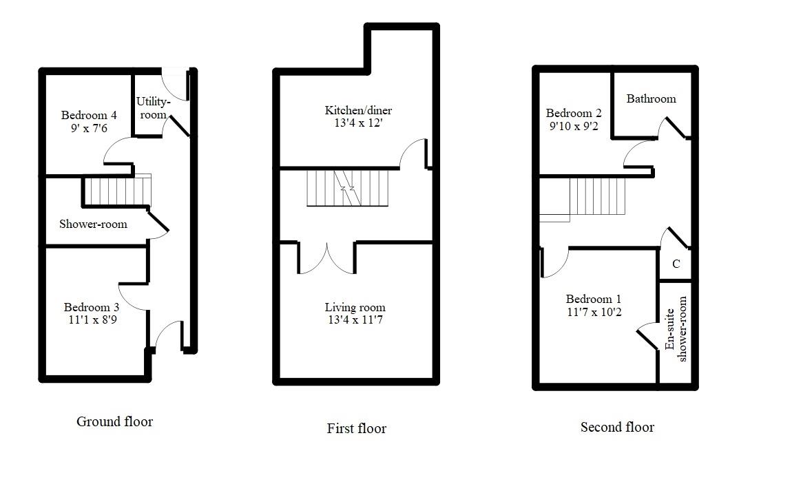 4 bed terraced house for sale in Needlers Way, Hull HU5 - Zoopla