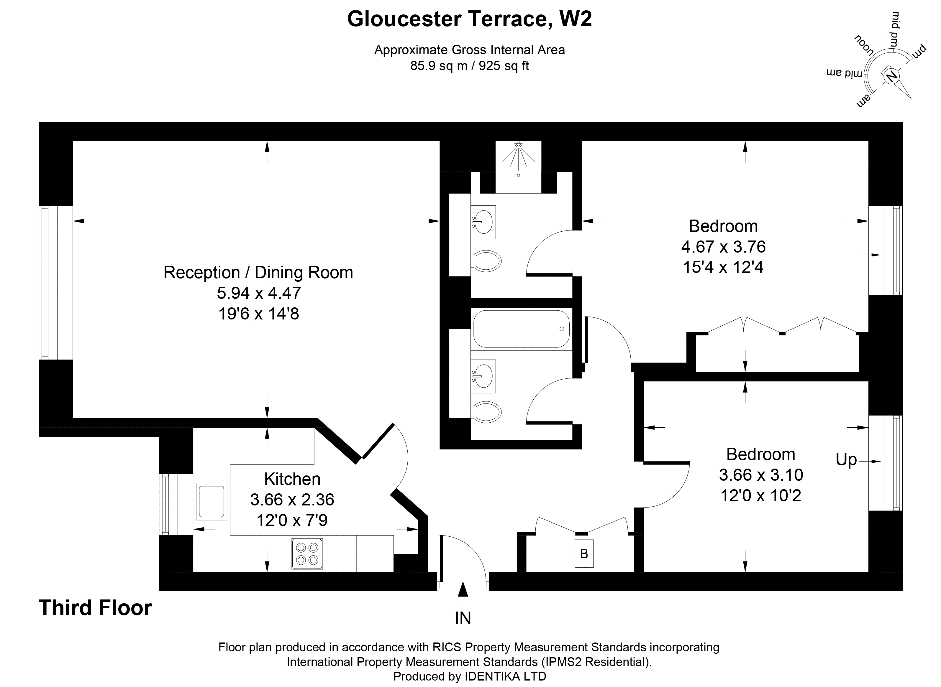 Gloucester Terrace, London W2, 2 bedroom flat for sale - 68533843 ...