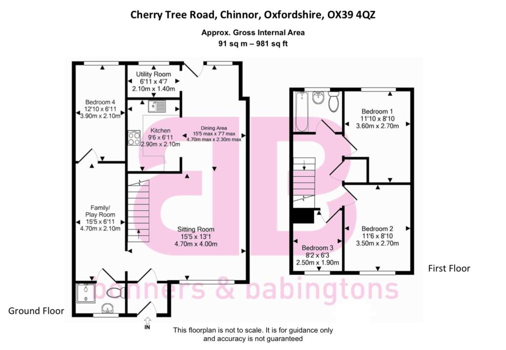 Free property report 48 Cherry Tree Road, Chinnor, OX39 4QZ - Chimnie