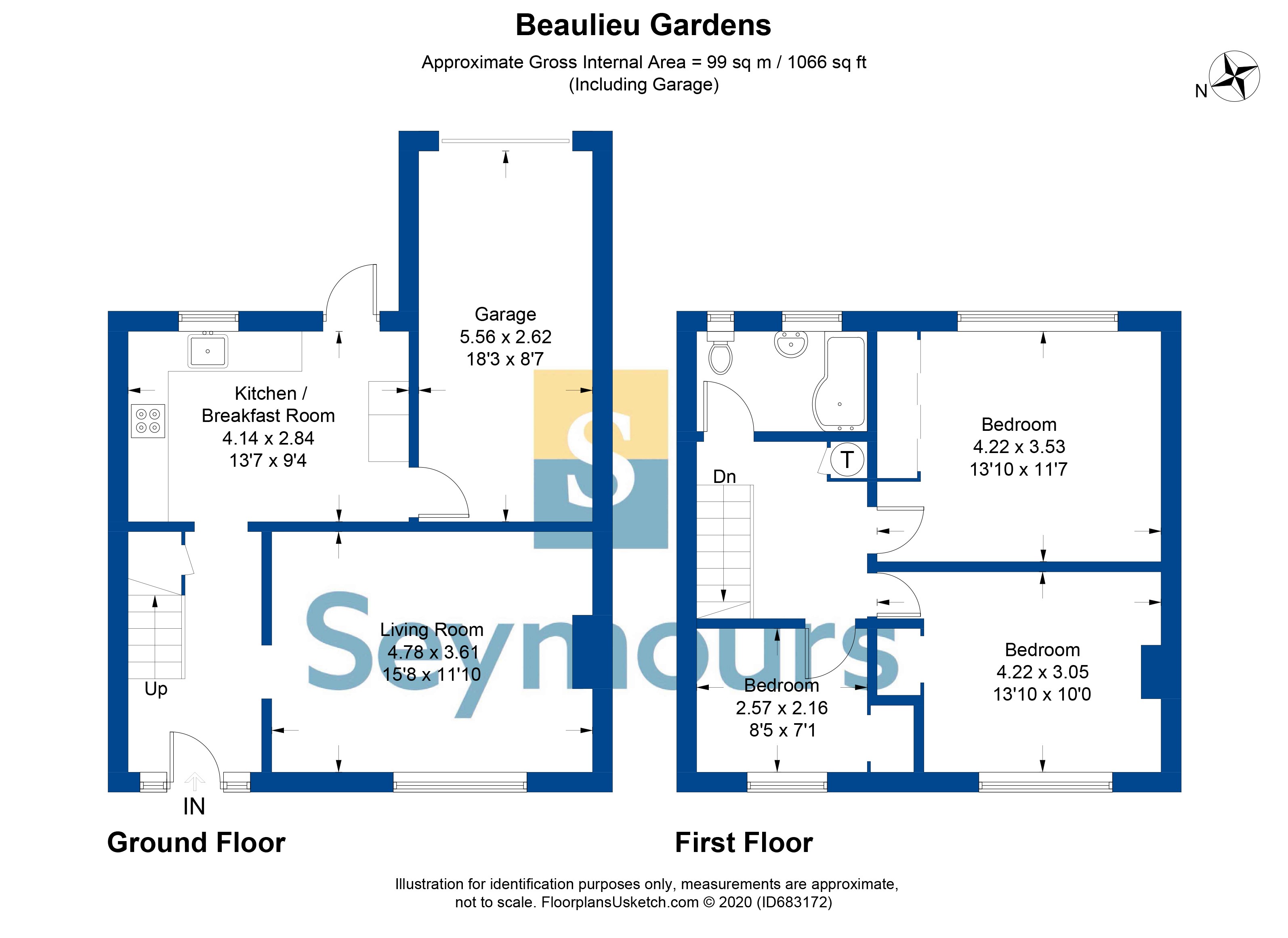 Free property report 207 Beaulieu Gardens, Blackwater, Camberley, GU17 ...