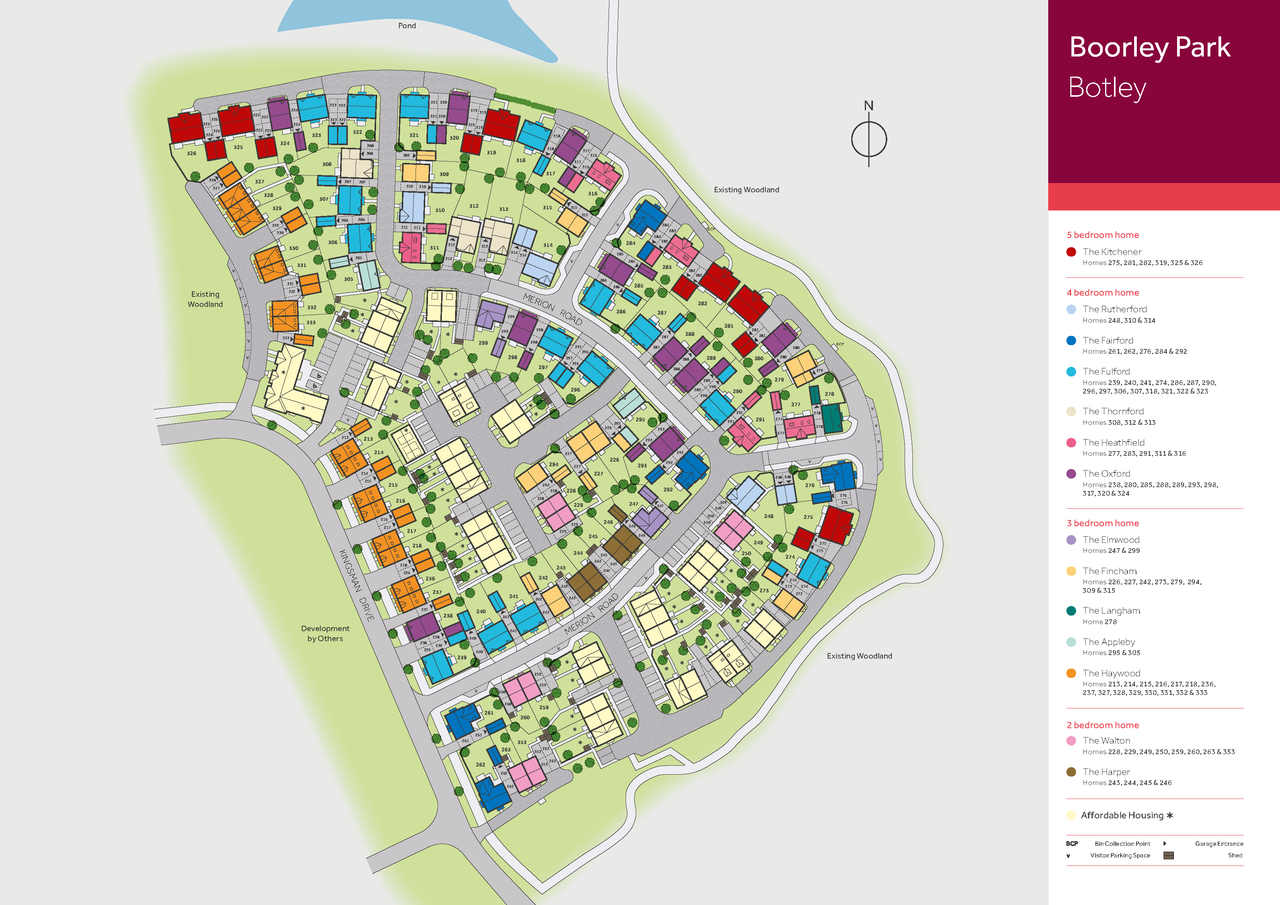 "The Heathfield" at Boorley Park, Botley SO32, 4 bedroom town house for ...