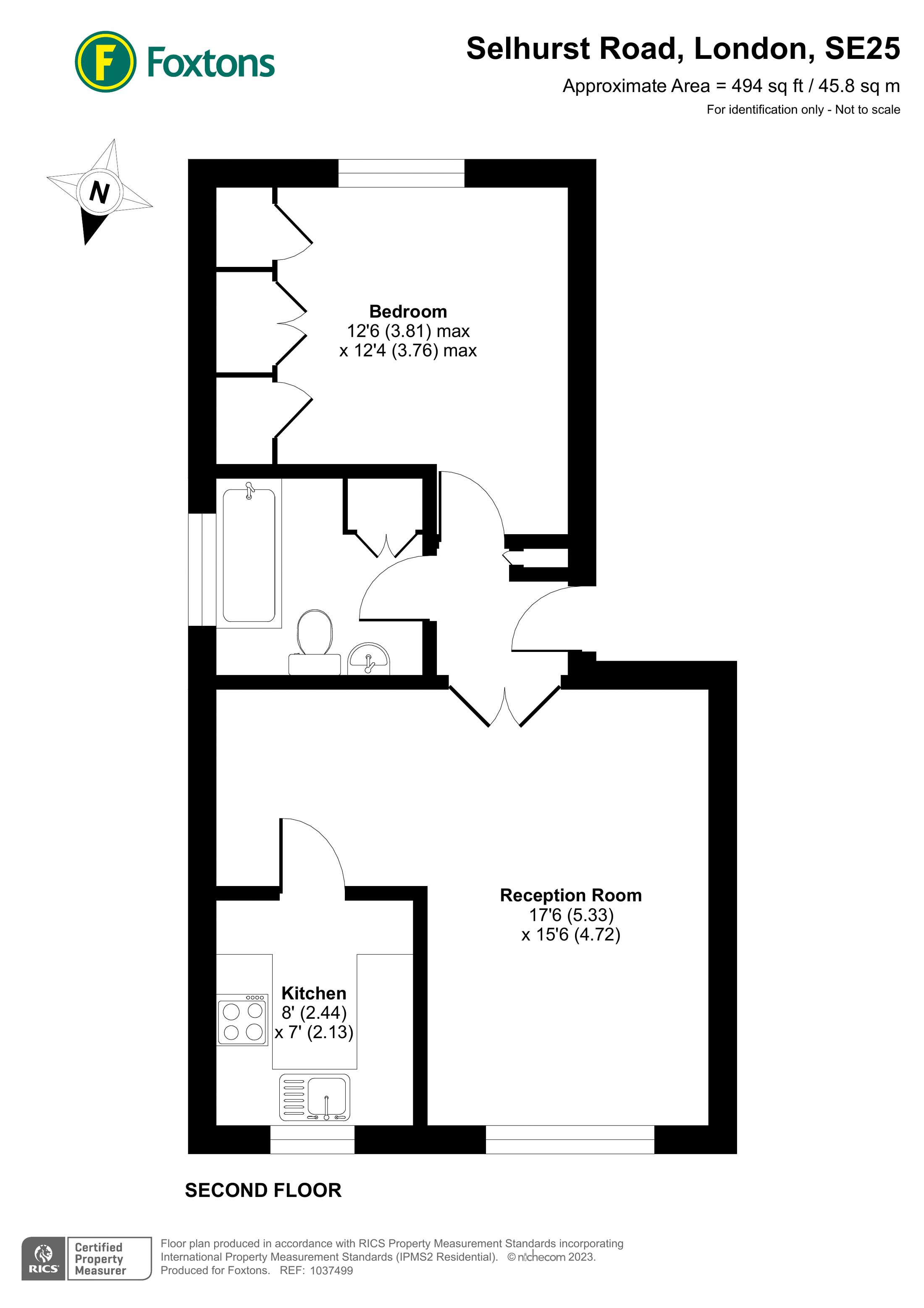 Selhurst Road, Selhurst, London SE25, 1 bedroom flat for sale ...