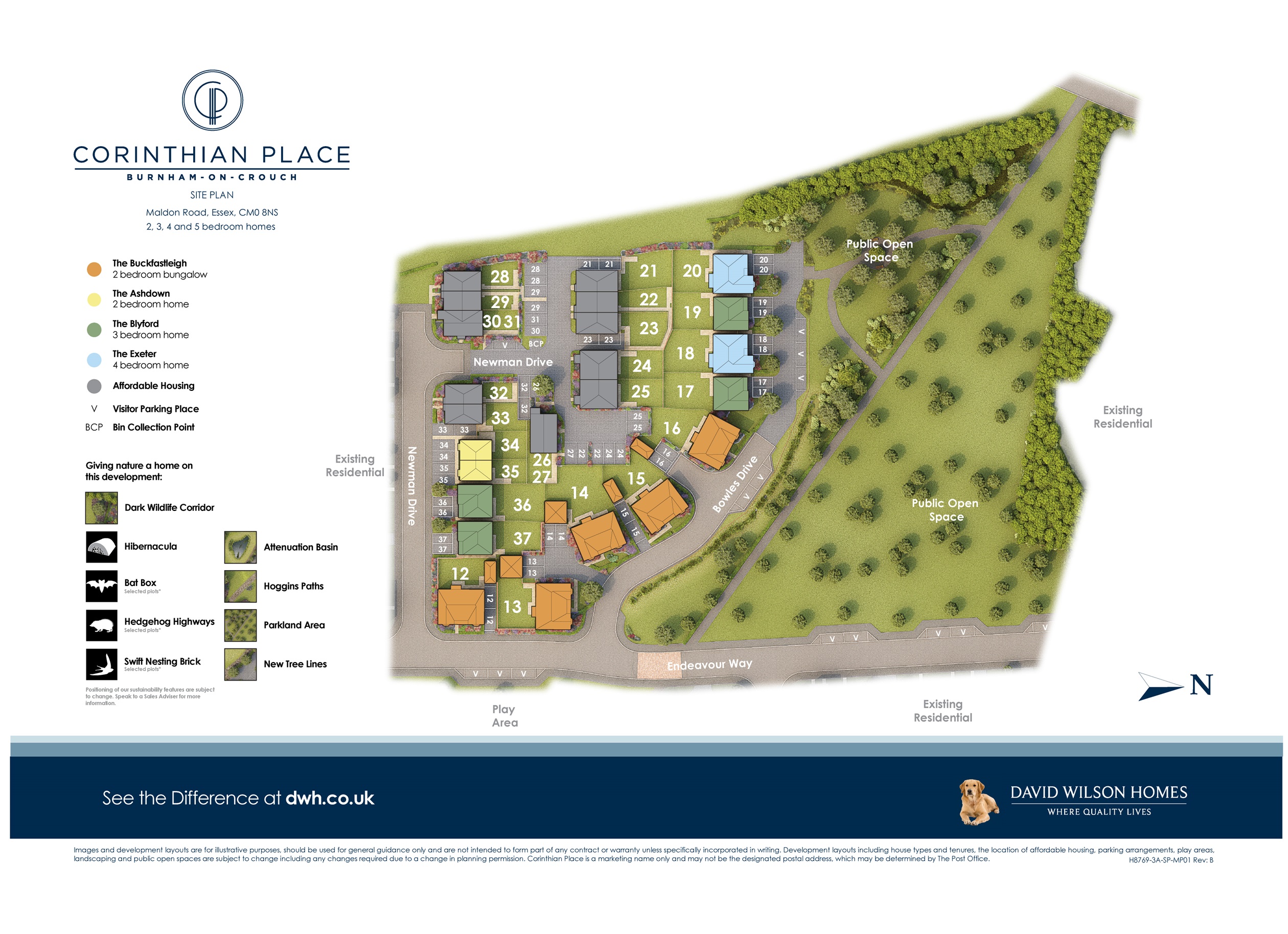 "Hadley" at Maldon Road, Burnham-On-Crouch CM0, 3 bedroom detached ...
