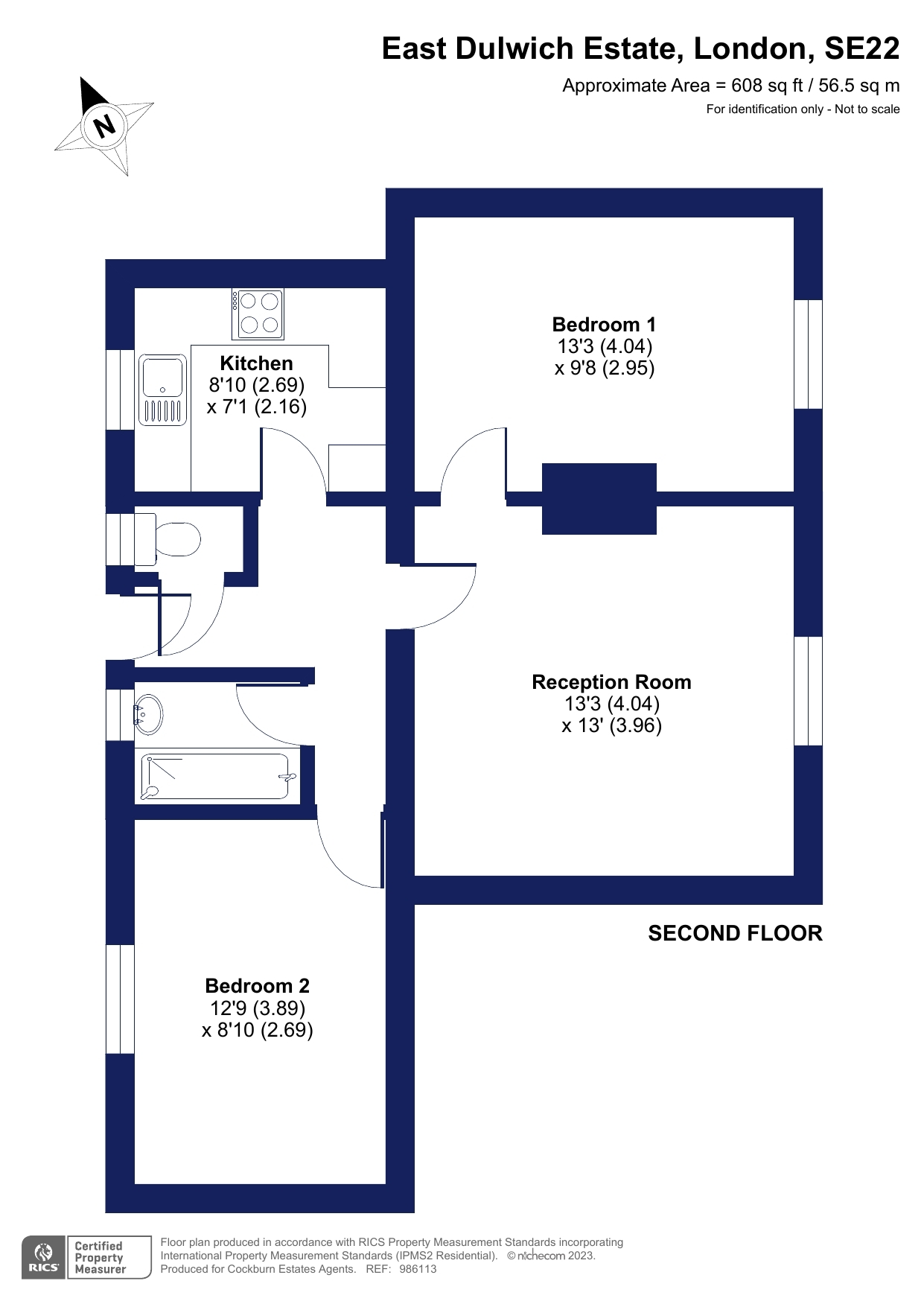 East Dulwich Estate, London SE22, 2 bedroom flat for sale - 64947254 ...