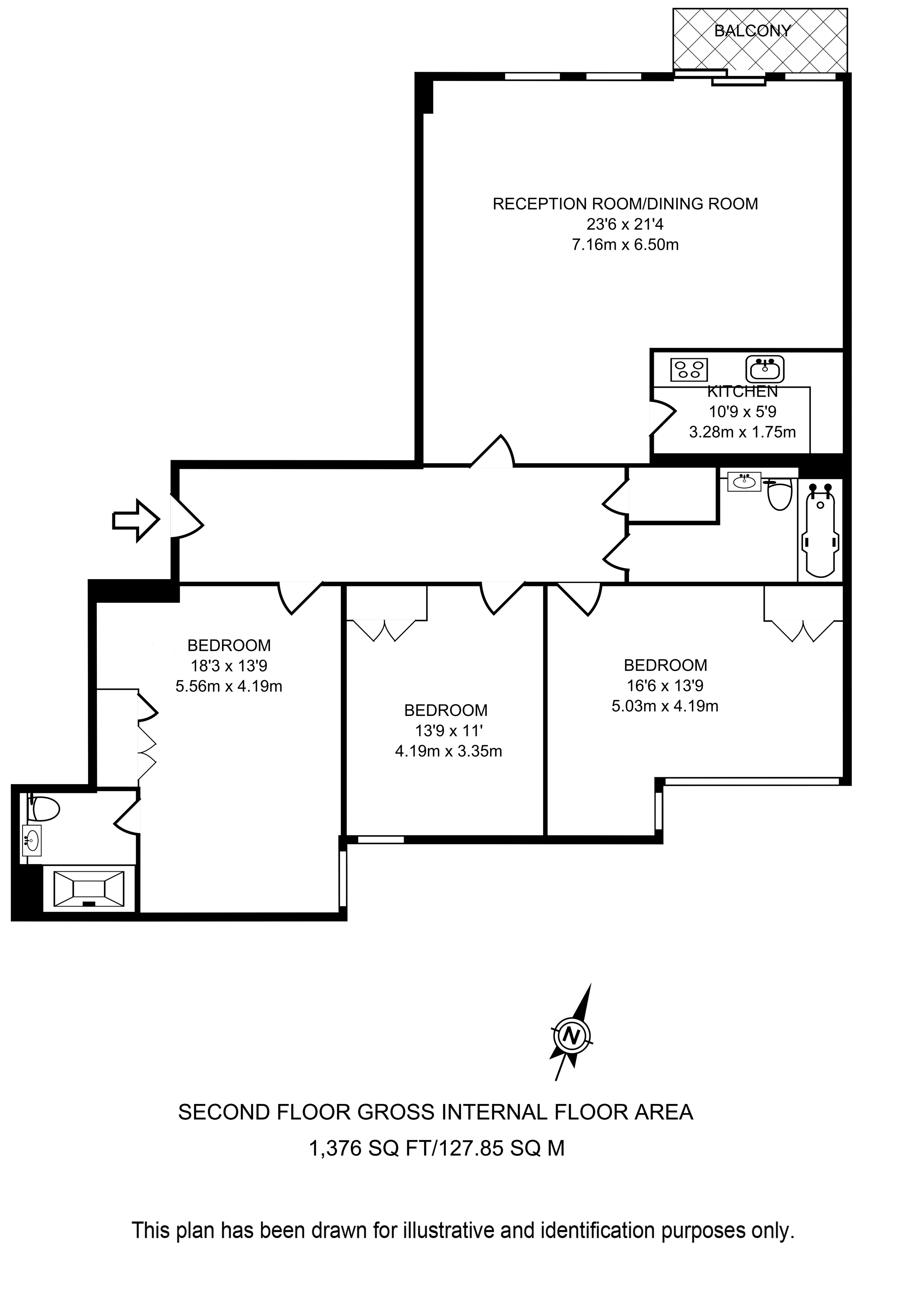 Monck Street, Victoria, London SW1P, 3 bedroom flat to rent - 64269465 ...