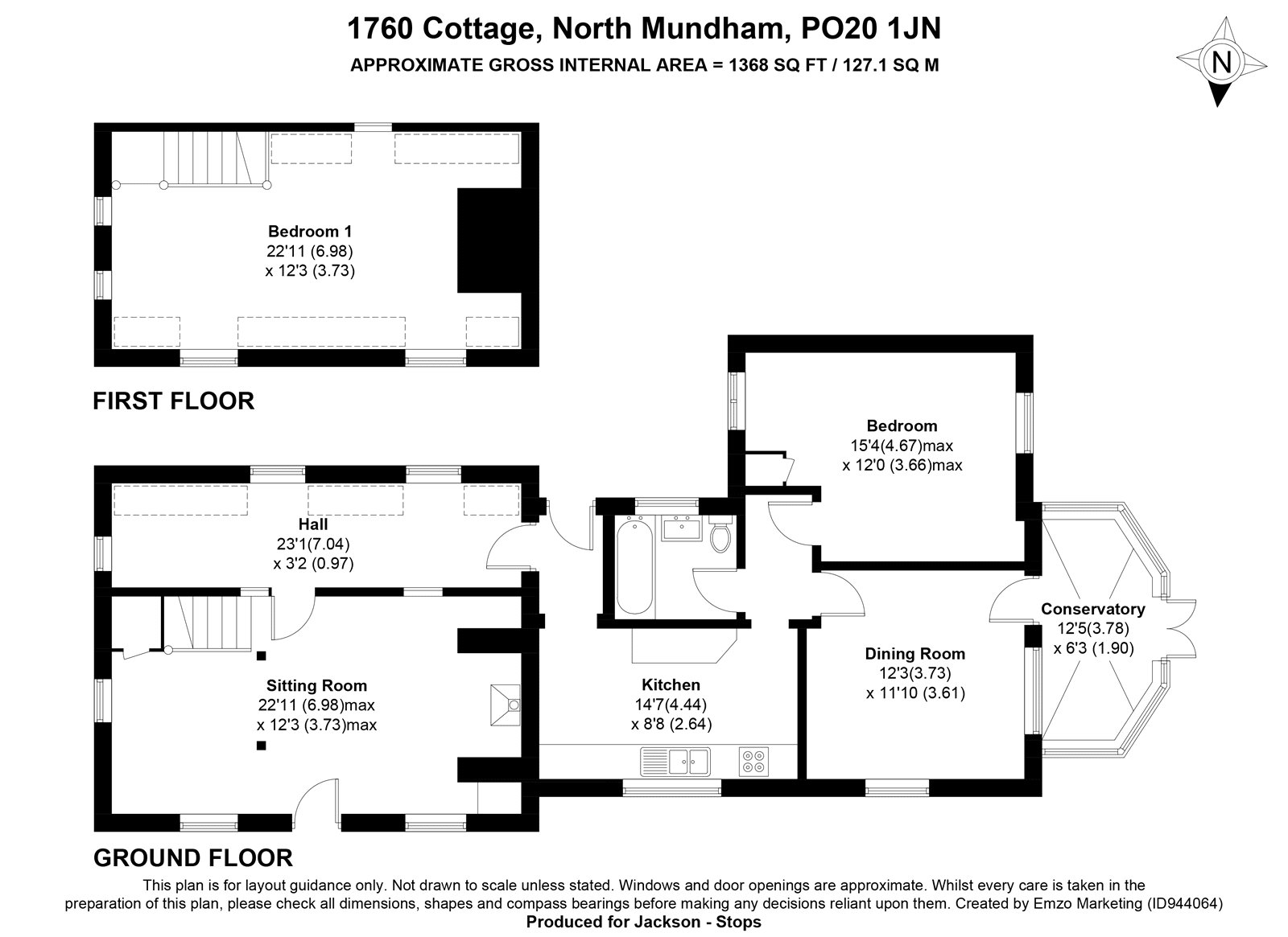 North Mundham, Chichester, West Sussex PO20, 2 bedroom cottage for sale ...