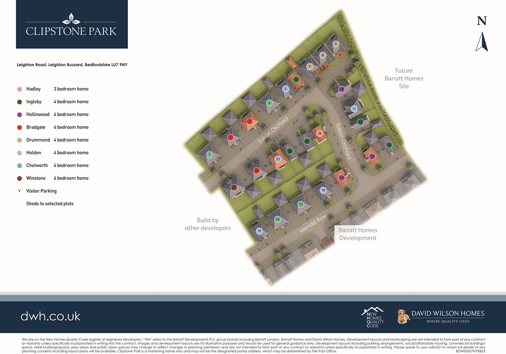 "Holden" at Briggington, Leighton Buzzard LU7, 4 bedroom detached house ...