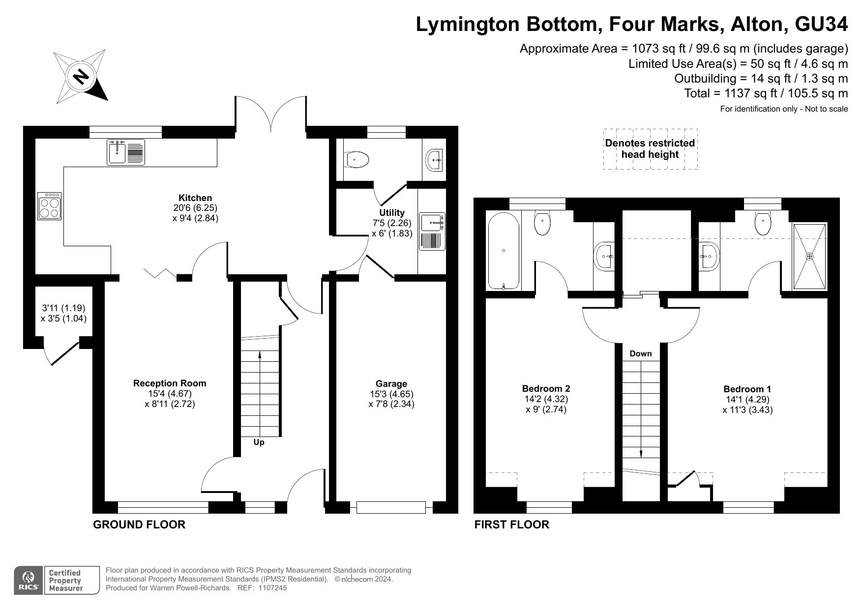 Lymington Bottom, Four Marks, Alton GU34, 2 bedroom detached house for ...