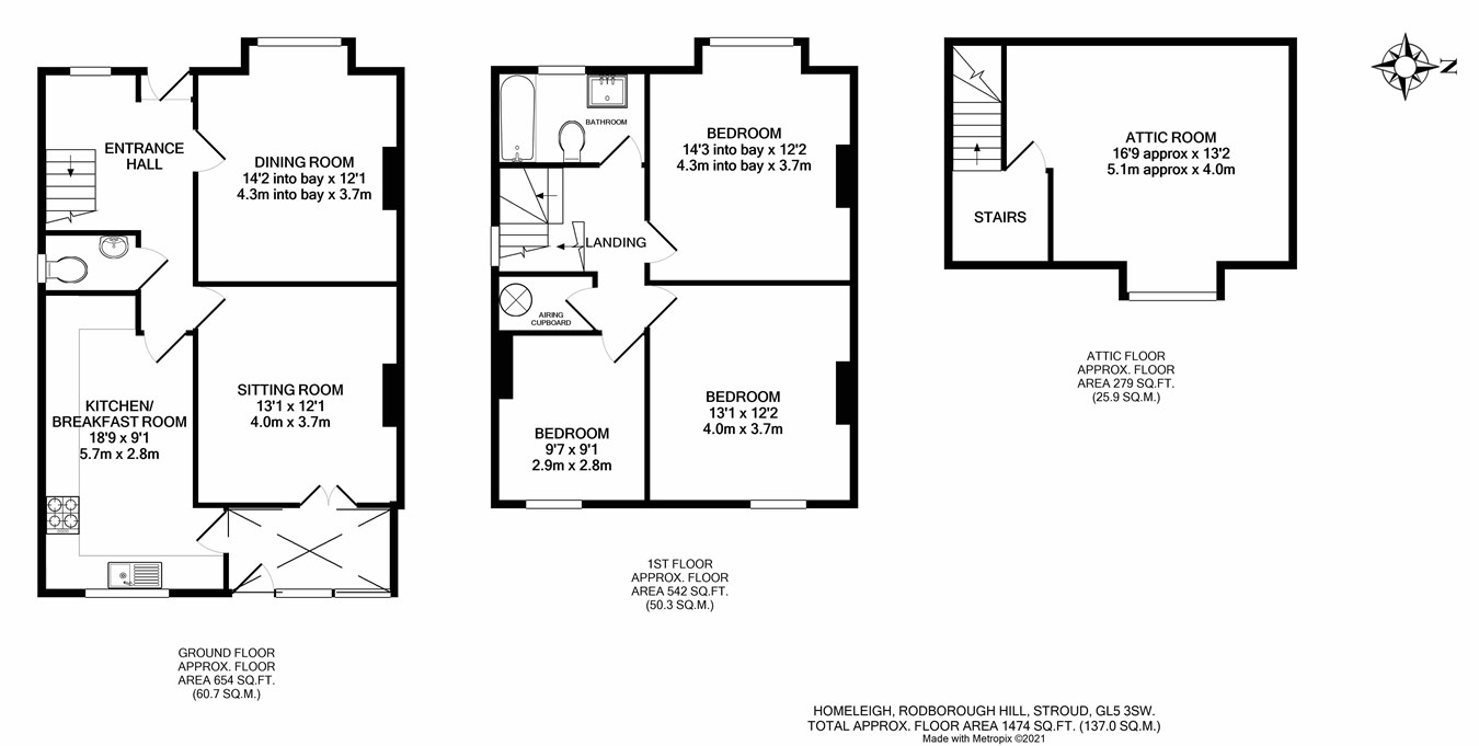Free property report Homeleigh, Rodborough Hill, Stroud, GL5 3SW - Chimnie