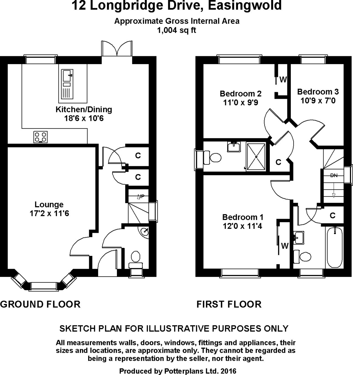 Free property report 12, Longbridge Drive, Easingwold, York, YO61 3FH ...