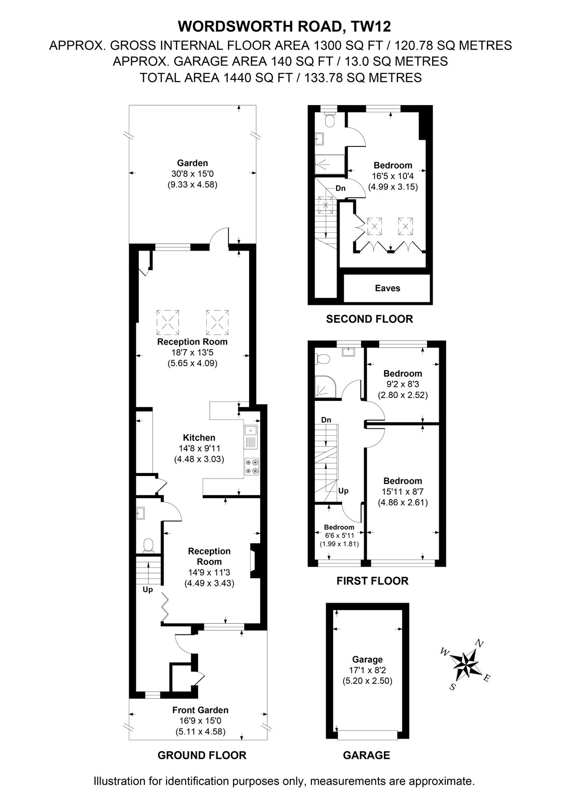 Wordsworth Road, Hampton TW12, 4 bedroom terraced house for sale ...