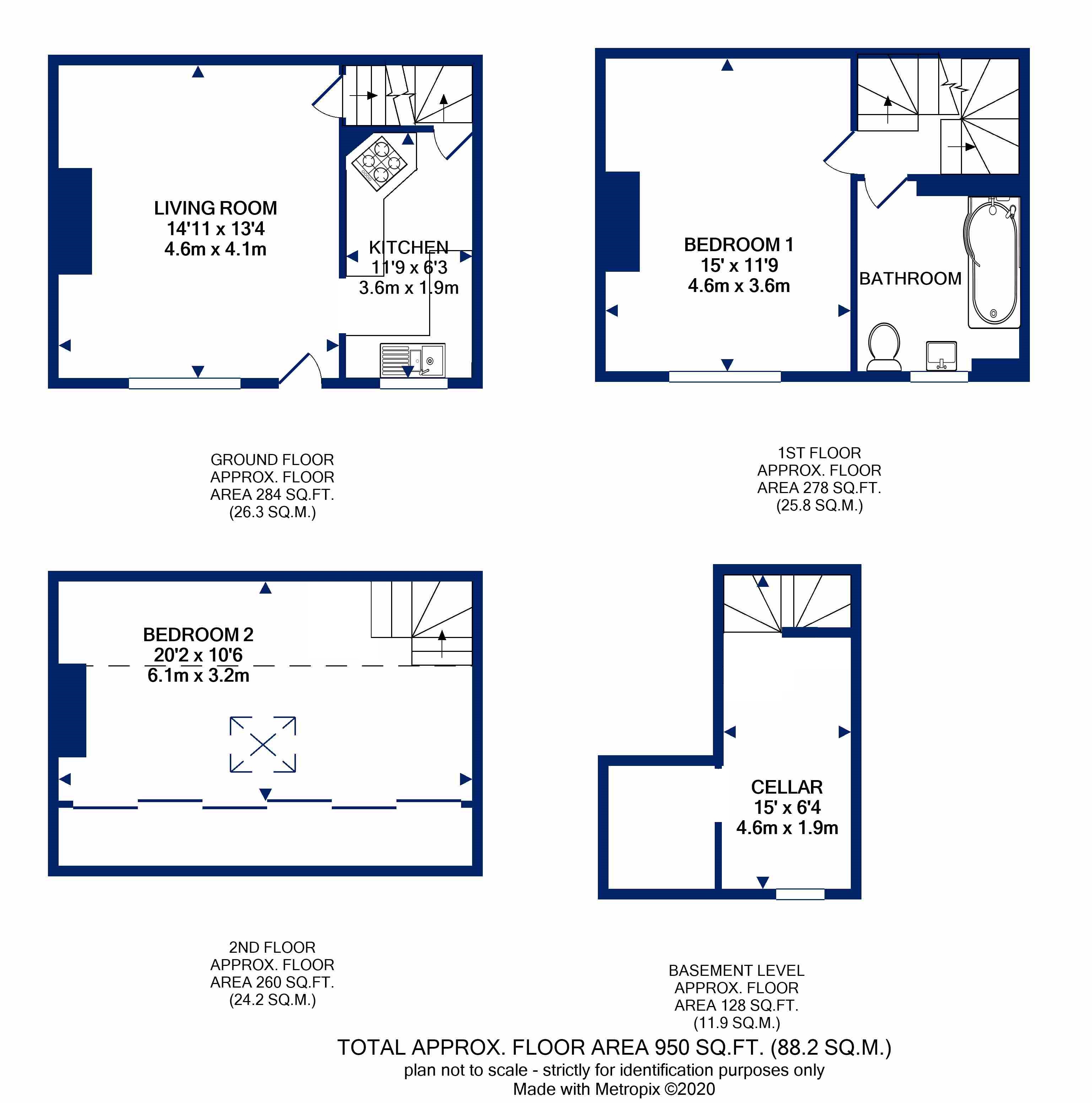 2 Bed Terraced House For Sale In Eddison Street Farsley Pudsey West