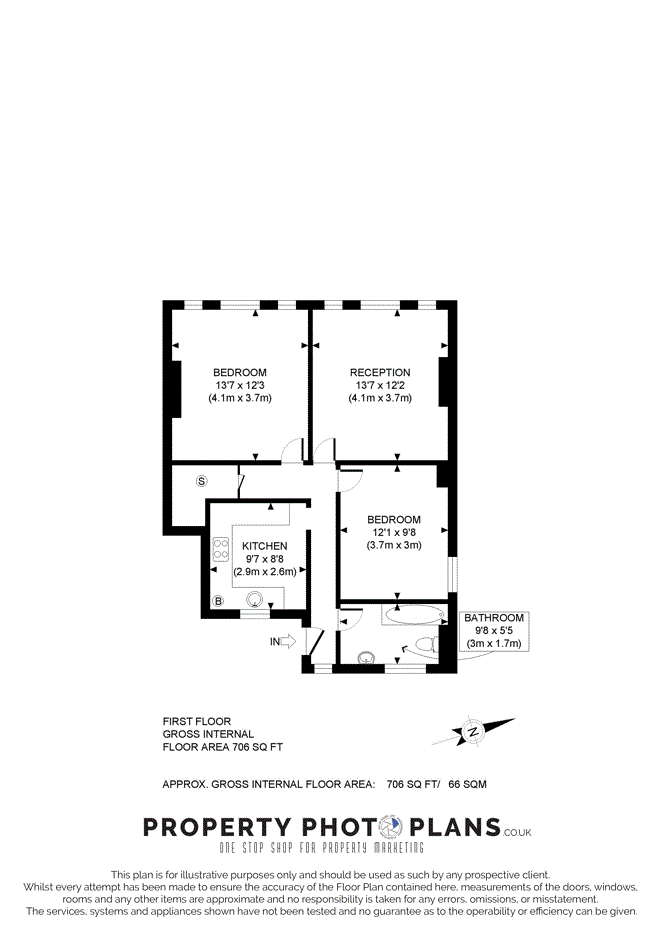 Chartley Parade, Neasden NW2, 2 bedroom flat for sale - 69592897 ...