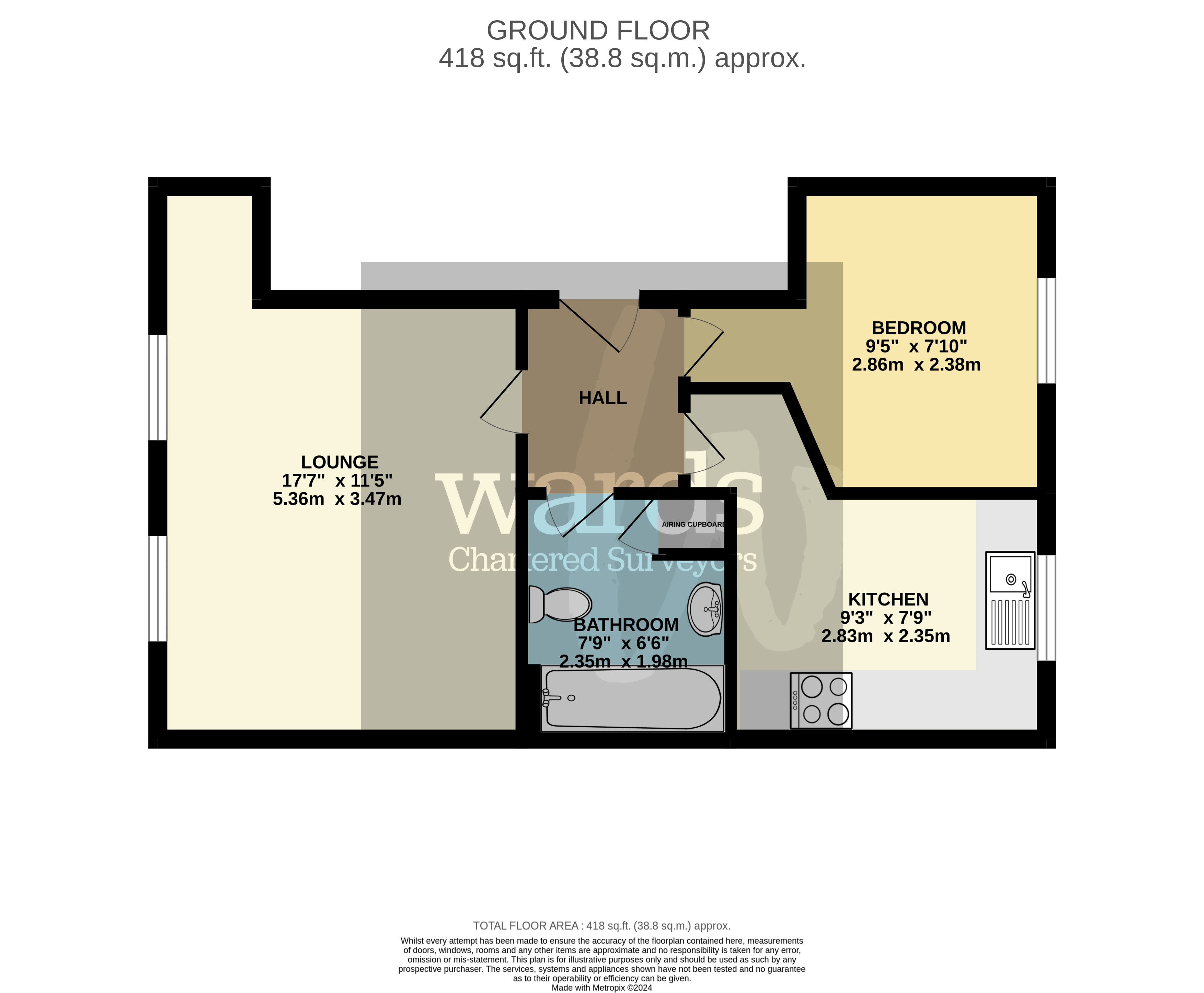 Highfield Court, Earl Shilton, Leicestershire LE9, 1 bedroom flat for ...