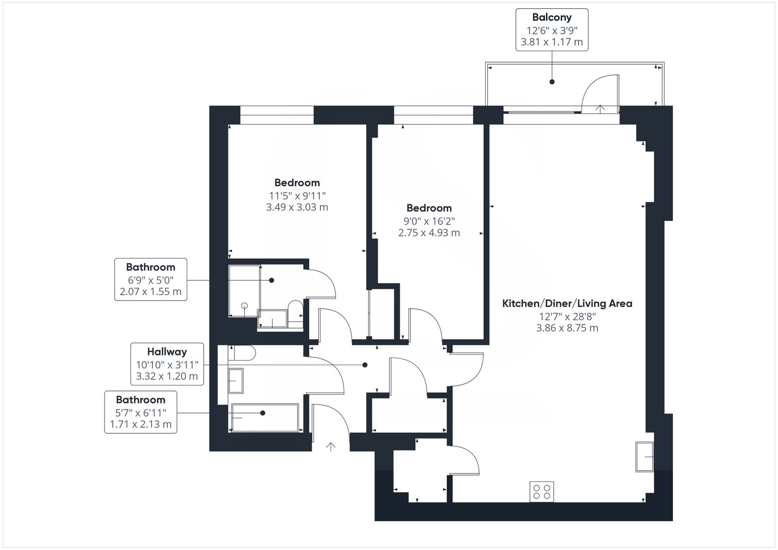 Salt Marsh Road, Shoreham-By-Sea BN43, 2 bedroom flat for sale ...