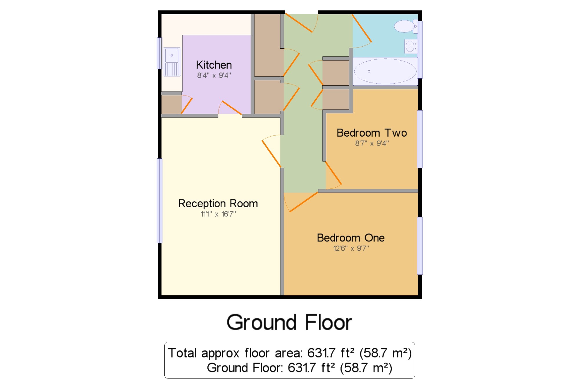 Free property report Flat 7, Mayfield Court, Garlinge Road, Tunbridge ...