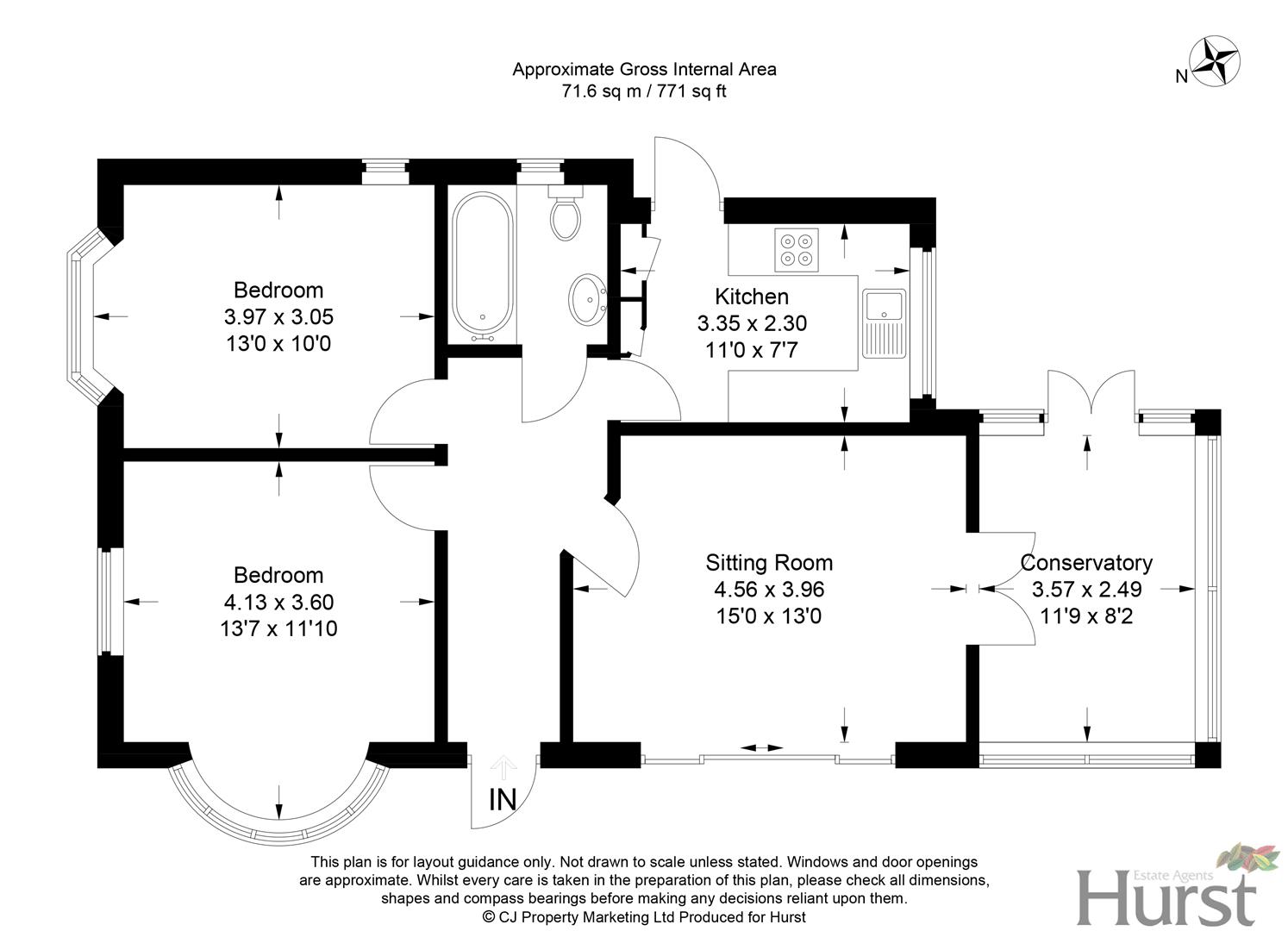 Westover Road, Downley, High Wycombe HP13, 2 bedroom bungalow for sale ...