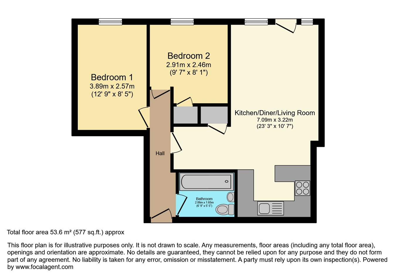 Station Road, Upminster RM14, 2 bedroom flat for sale - 68680115 ...
