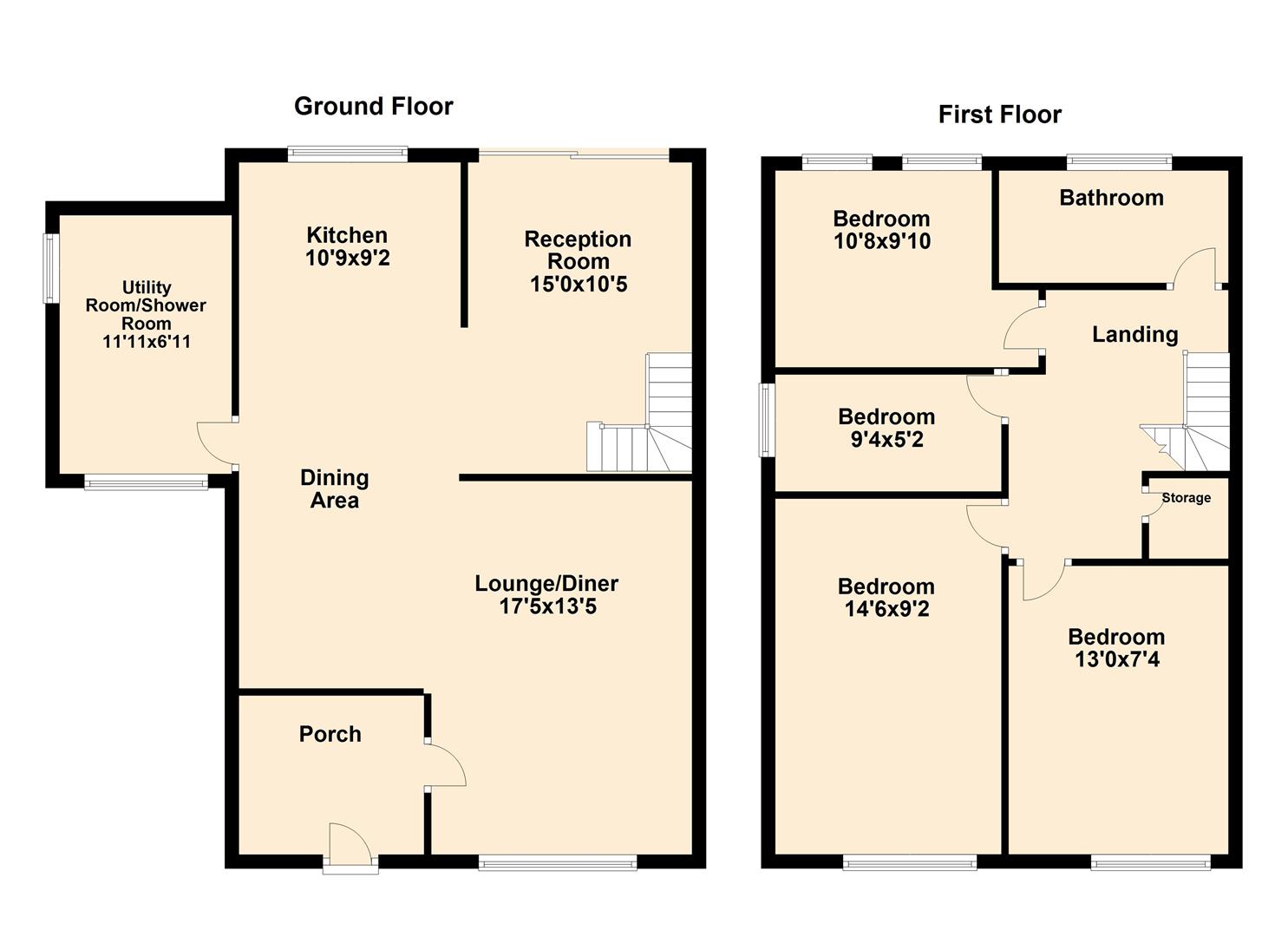Crocus Way, Springfield, Chelmsford CM1, 4 bedroom end terrace house ...