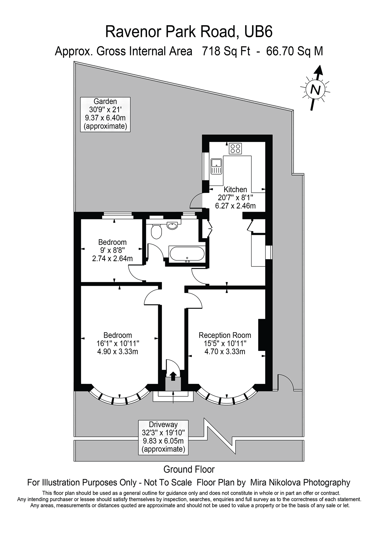 Ravenor Park Road, Greenford UB6, 2 bedroom bungalow for sale ...