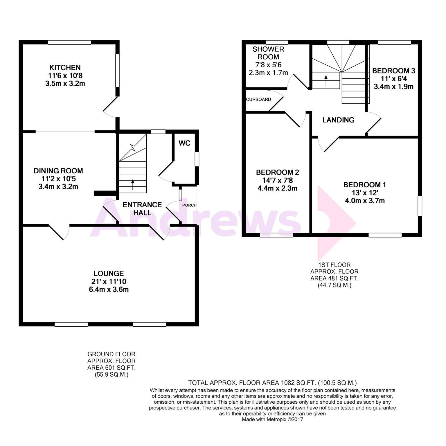 Free property report 9, Longlands Road, Bishops Cleeve, Cheltenham ...