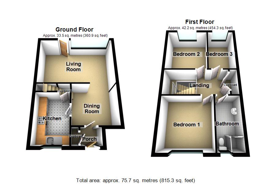 Rydal Road, Gosforth, Newcastle Upon Tyne, Tyne And Wear NE3, 3 bedroom ...