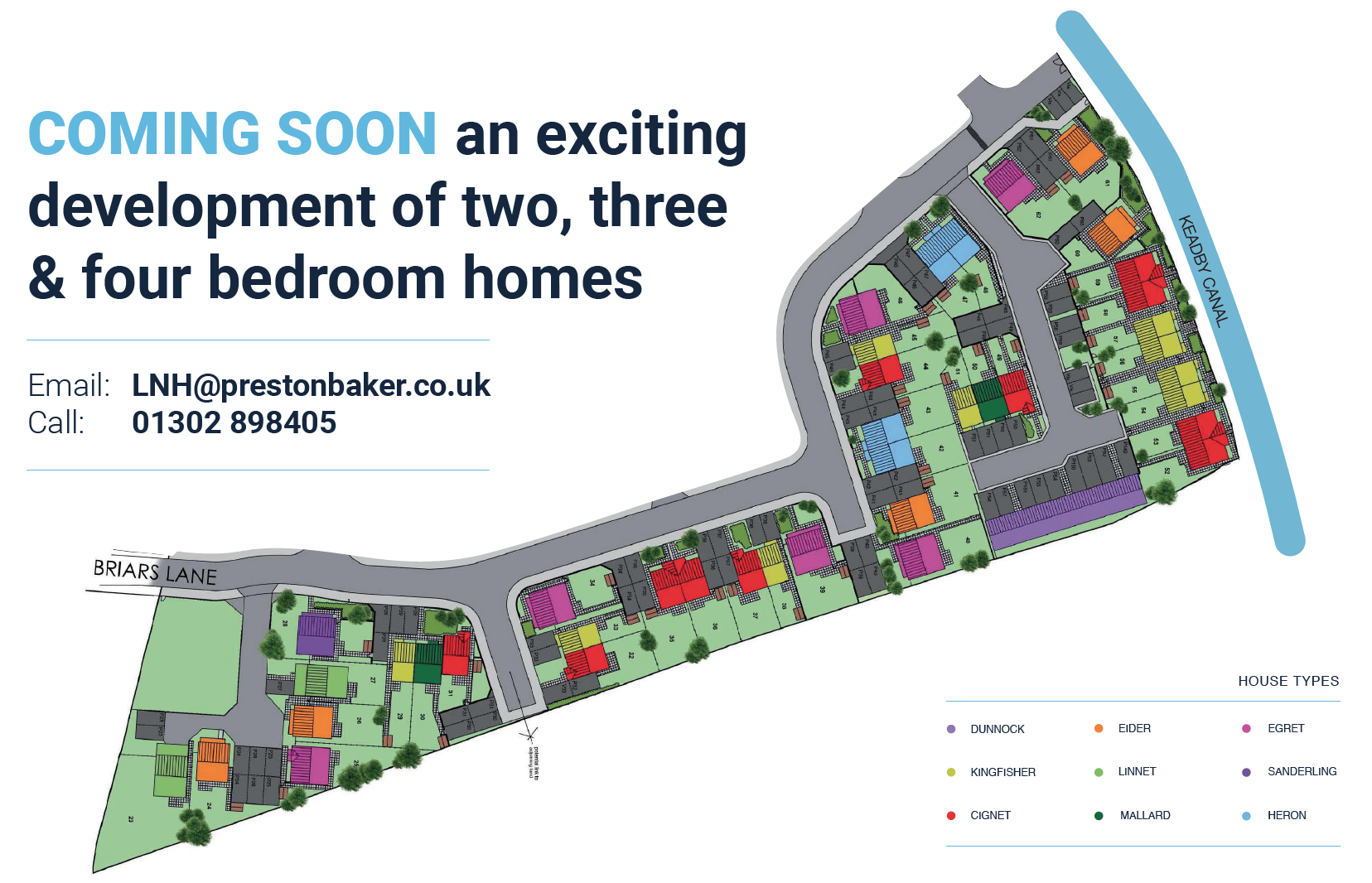 The Eider, Marina View, Briars Lane, Stainforth DN7, 3 bedroom detached ...