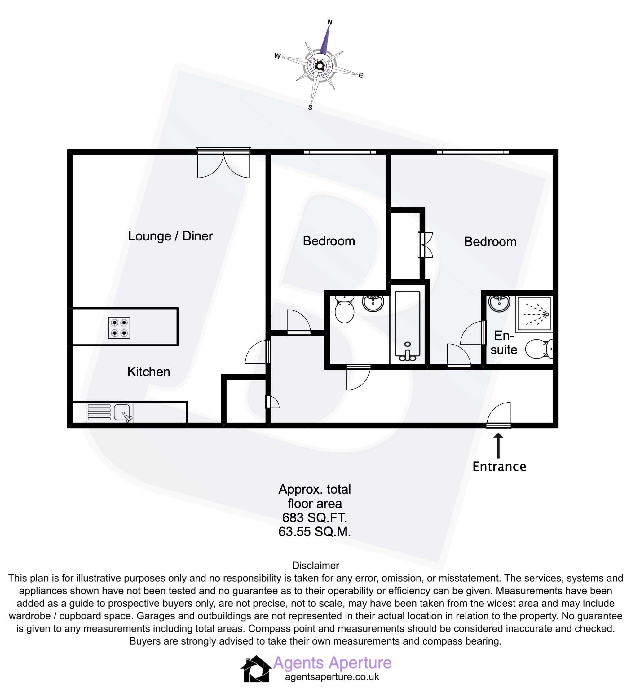 Rivington Court, St. Mark's Place, Dagenham RM10, 2 bedroom flat for ...