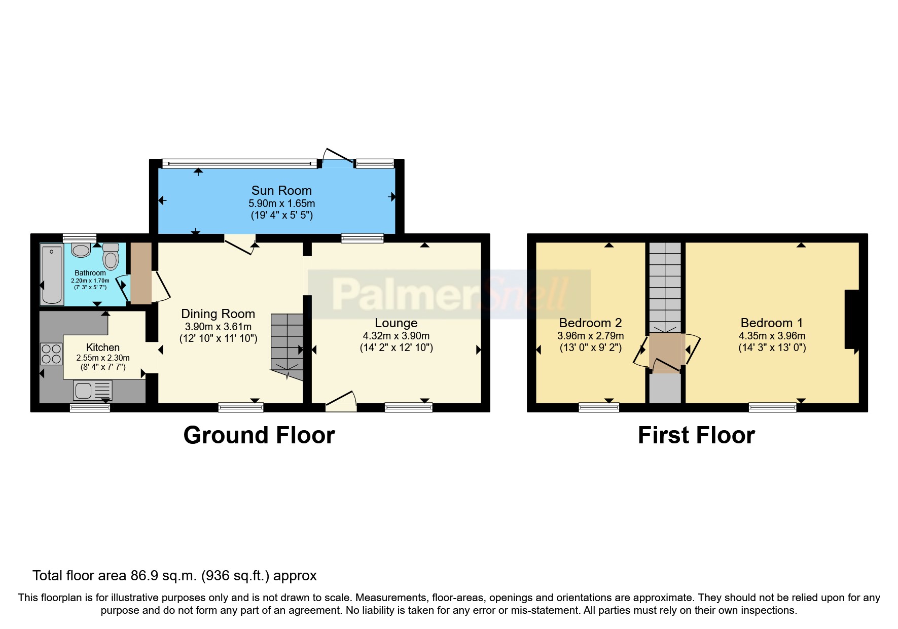 East Howe Lane, Ensbury Park, Bournemouth, Dorset BH10, 2 bedroom semi ...
