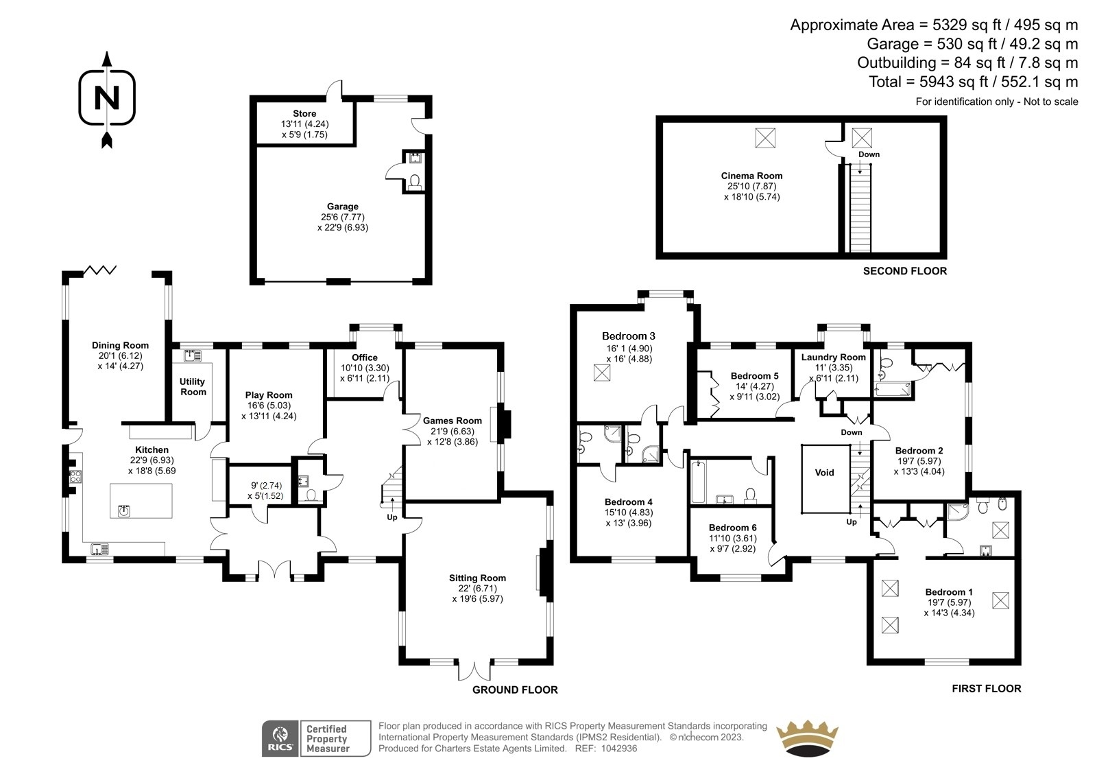 Cross Way, Shawford, Winchester, Hampshire SO21, 6 bedroom detached ...