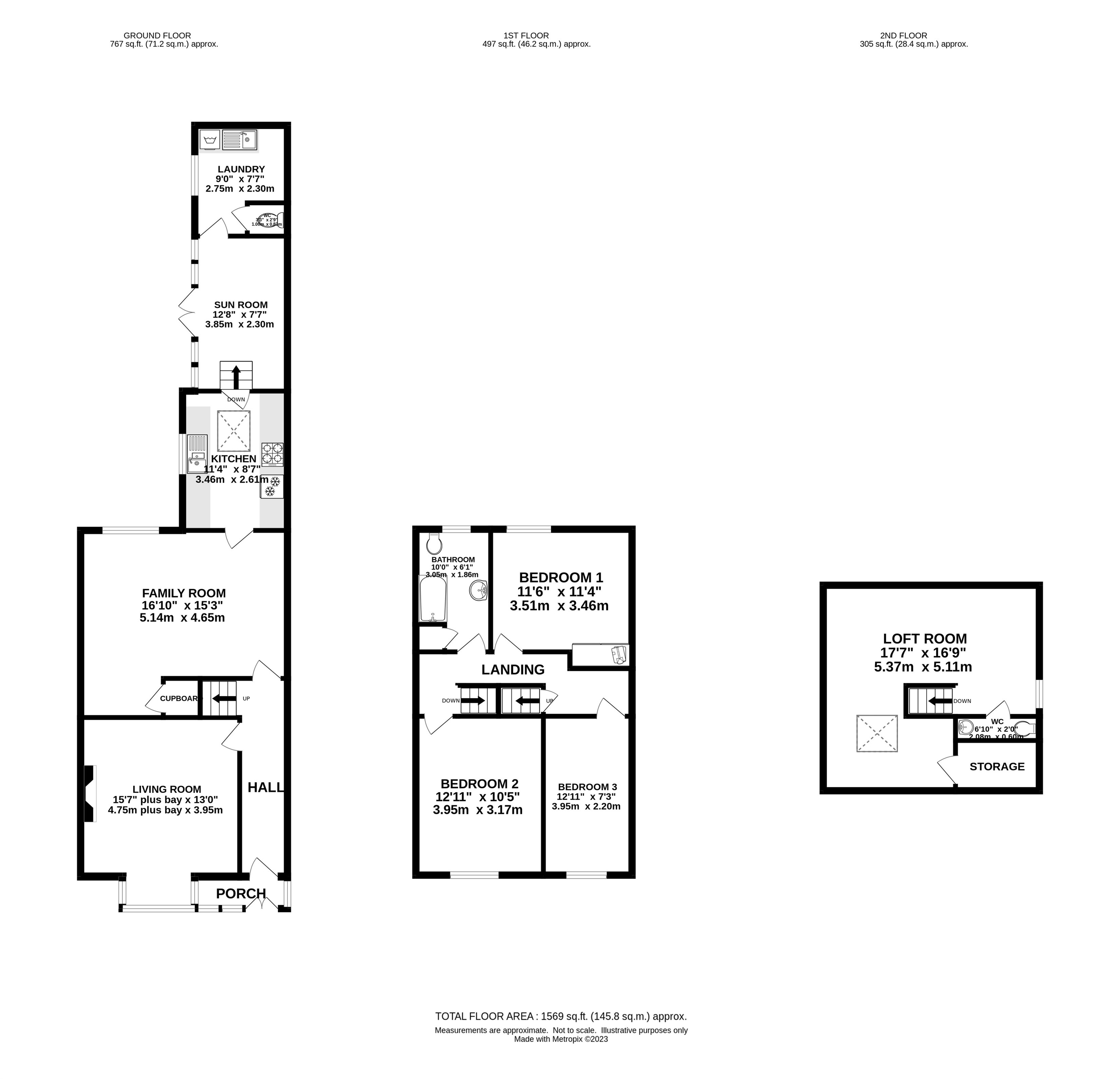 Newshaw Lane, Hadfield, Glossop SK13, 3 bedroom end terrace house for ...