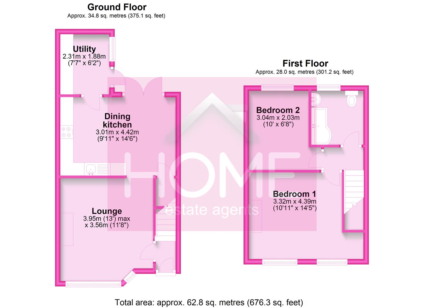 Link Avenue, Urmston, Manchester M41, 2 bedroom semi-detached house for ...