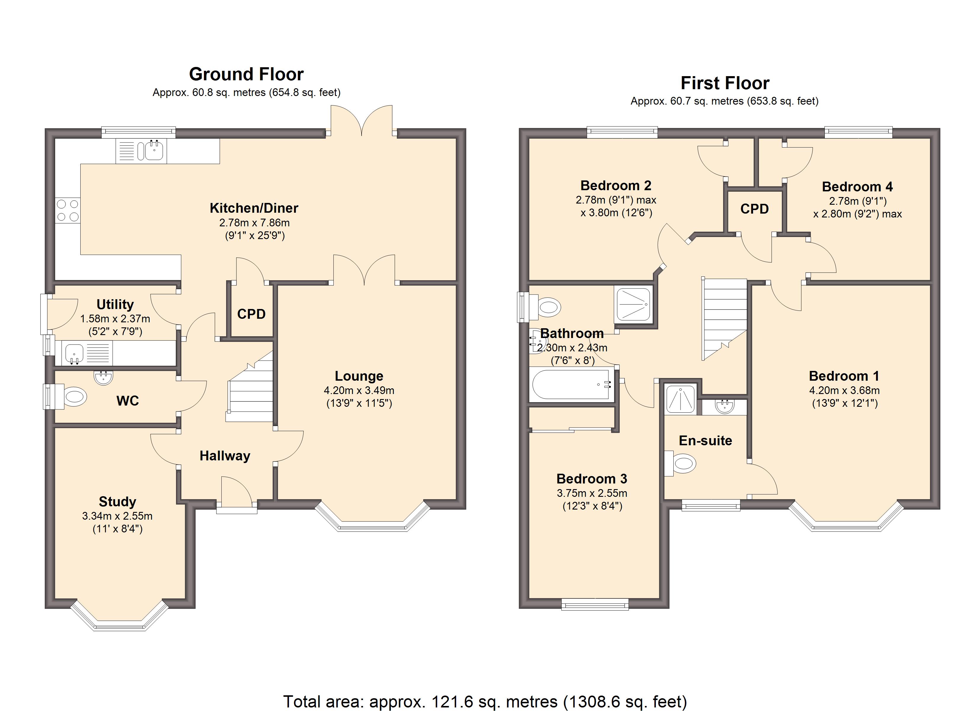 Free property report 16, Carlton Way, Treeton, Rotherham, S60 5FF - Chimnie