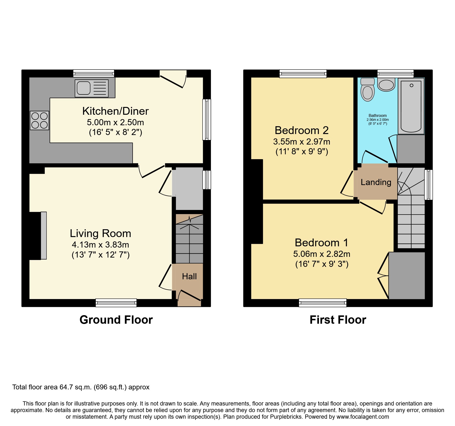 Tartar Road, Cobham KT11, 2 bedroom end terrace house for sale ...