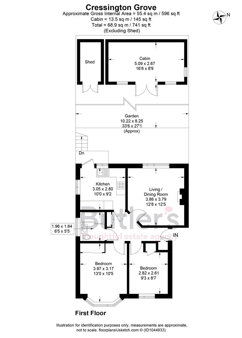 Cressingham Grove Sutton Sm1 2 Bedroom Flat For Sale 66566989
