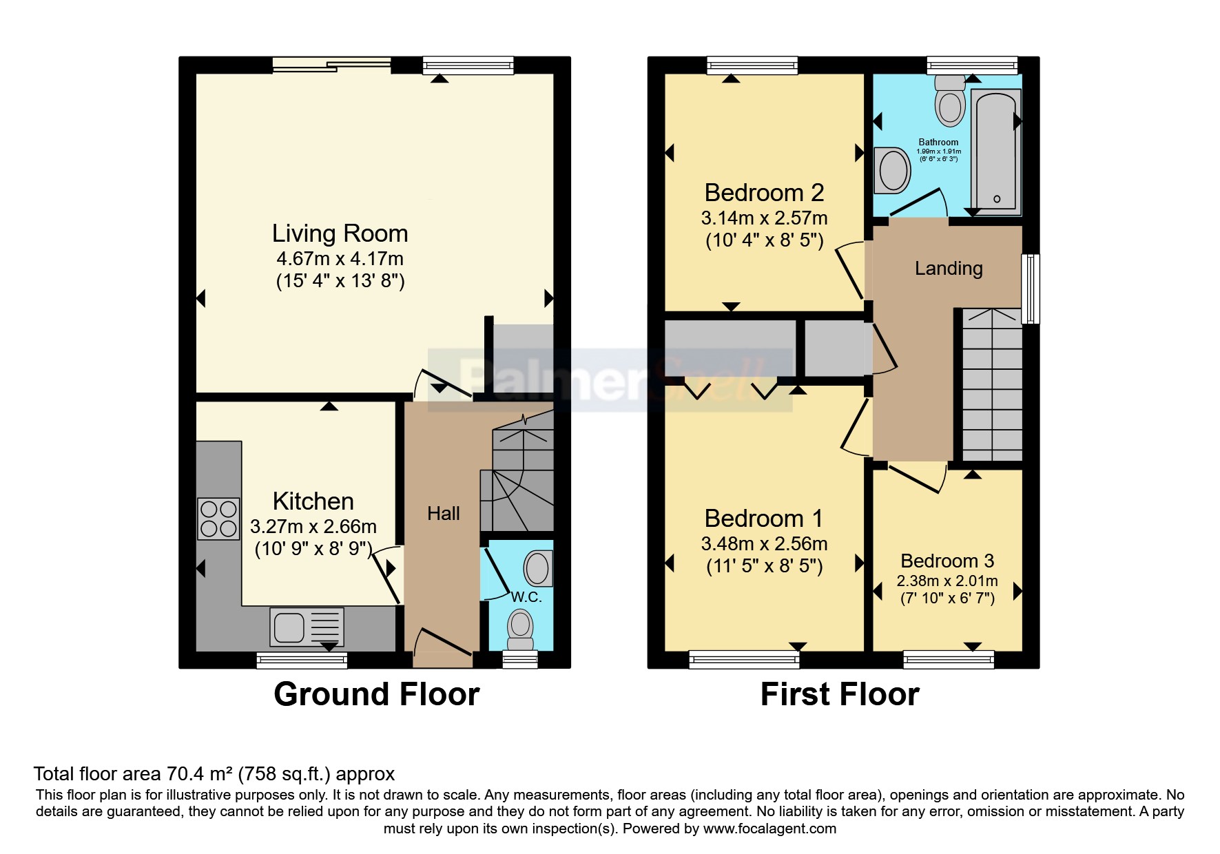 Pickwick Court, Trinity Road, Taunton, Somerset TA1, 3 bedroom end ...