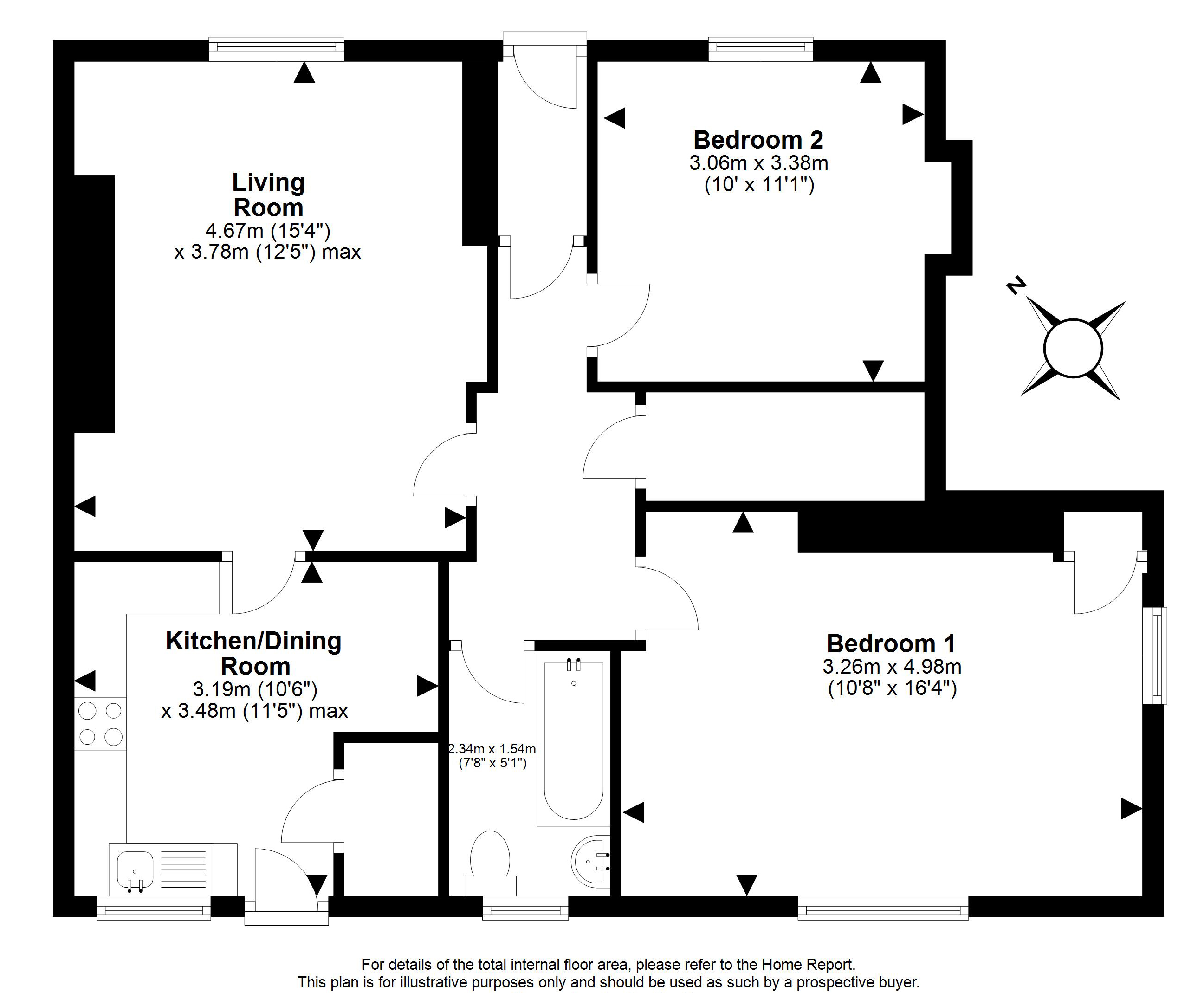 30 Chesser Avenue, Chesser, Edinburgh EH14, 2 bedroom flat for sale ...