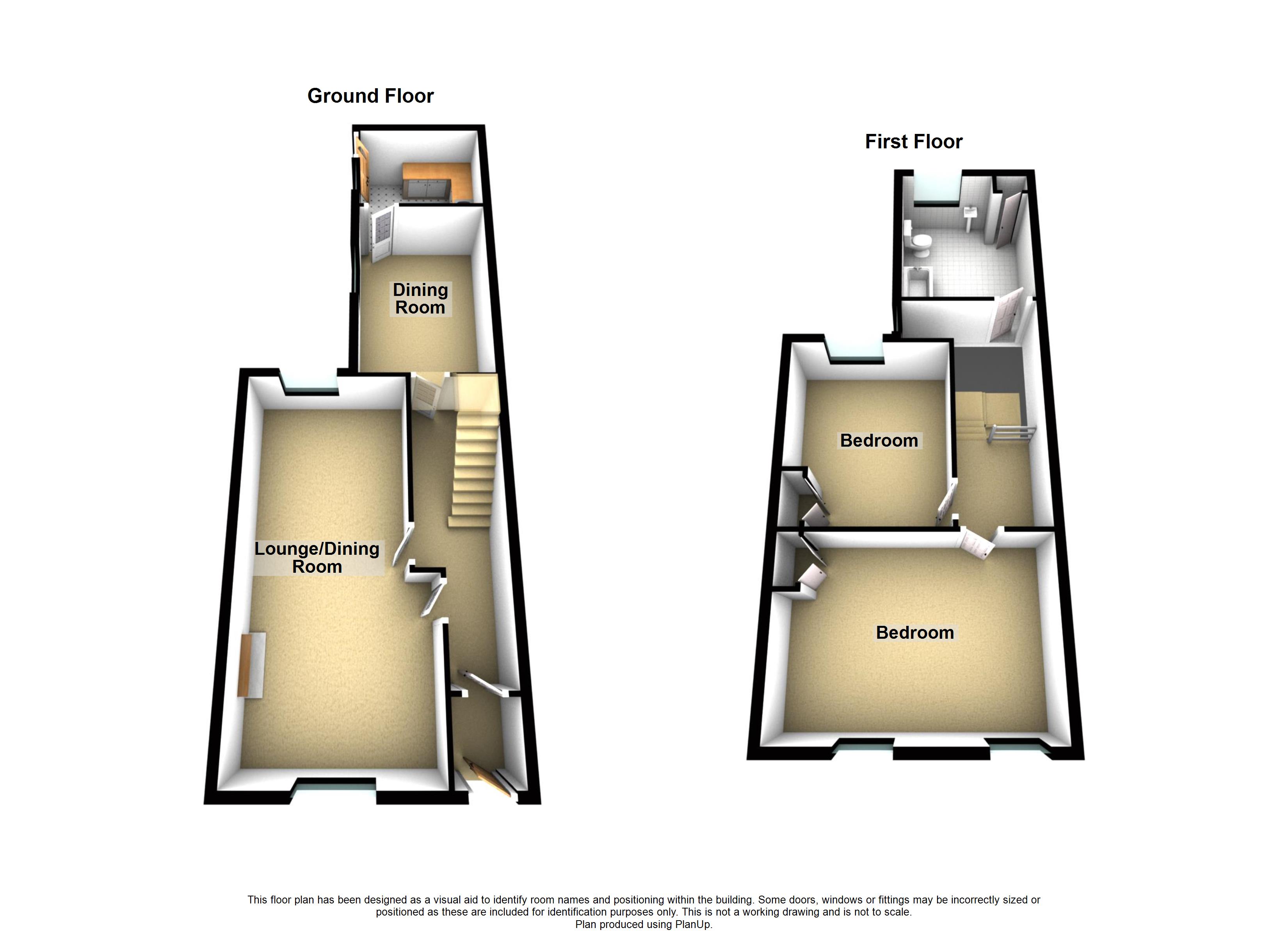 Priory Road, Milford Haven, Pembrokeshire SA73, 2 bedroom terraced ...