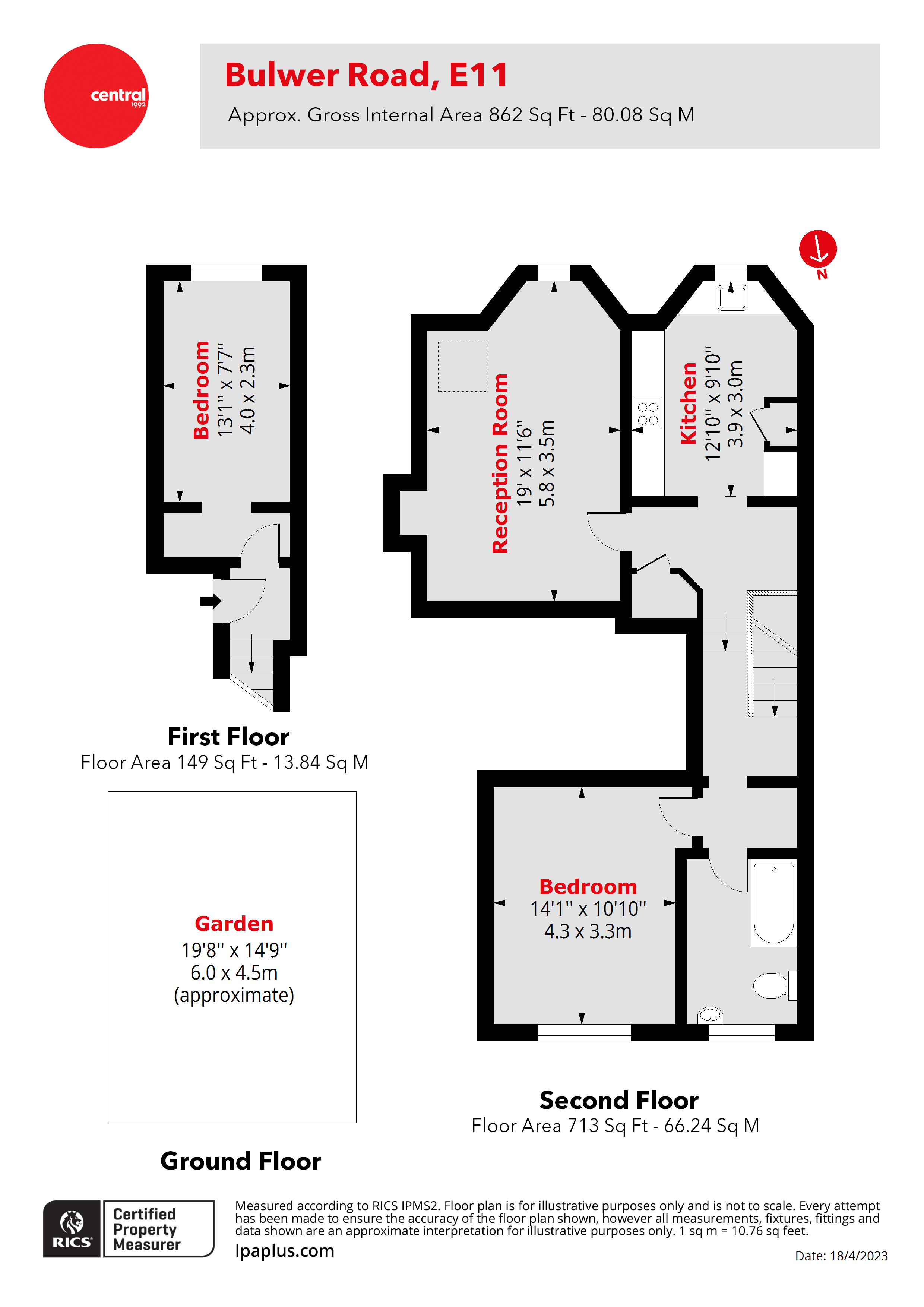 Bulwer Road, Leytonstone, London E11, 2 bedroom flat for sale ...