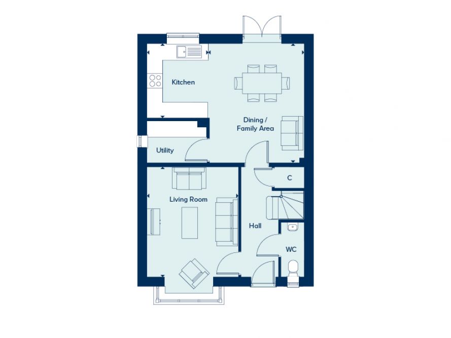 "The Romsey" at Curbridge, Botley, Southampton SO30, 4 bedroom property ...