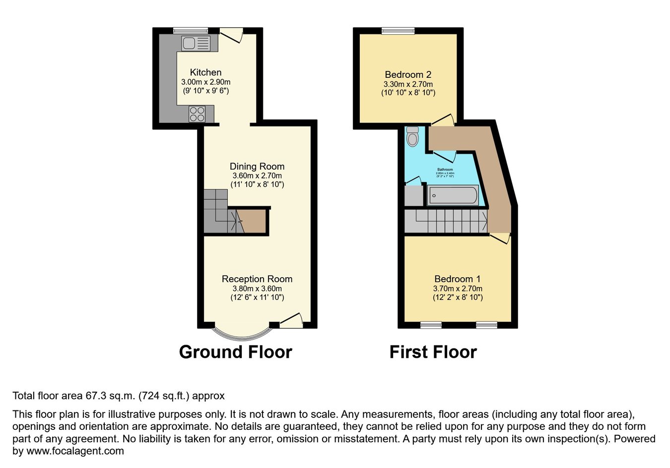 Tixall Road, Stafford ST16, 2 bedroom terraced house for sale ...