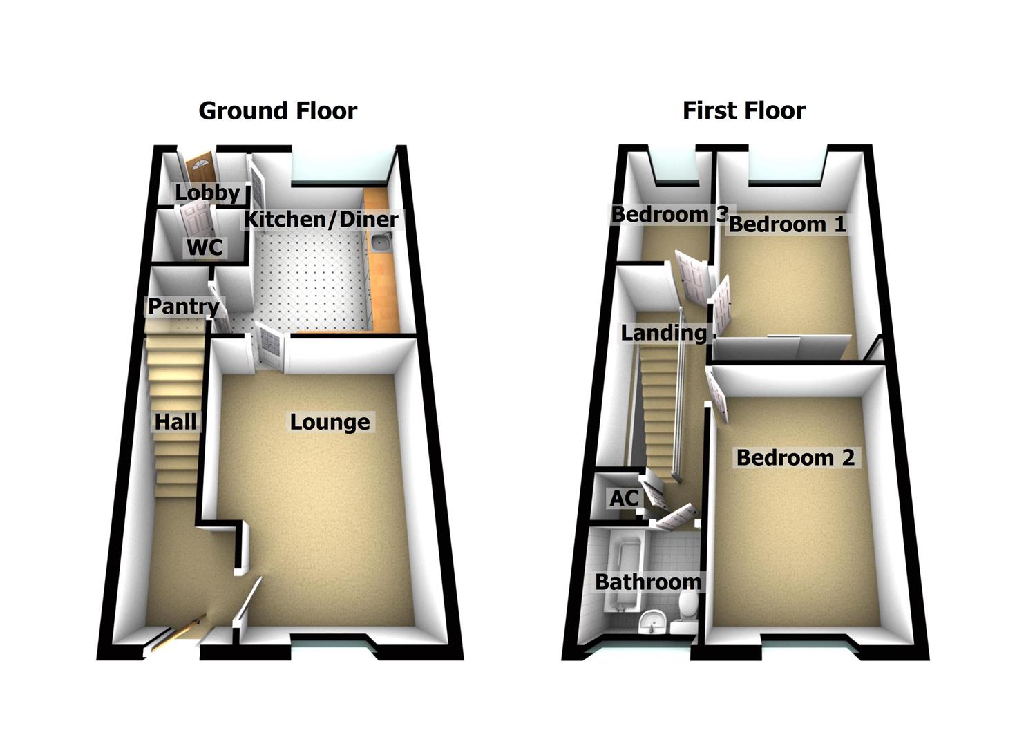 Pitchcombe Close, Redditch B98, 3 bedroom semi-detached house for sale ...