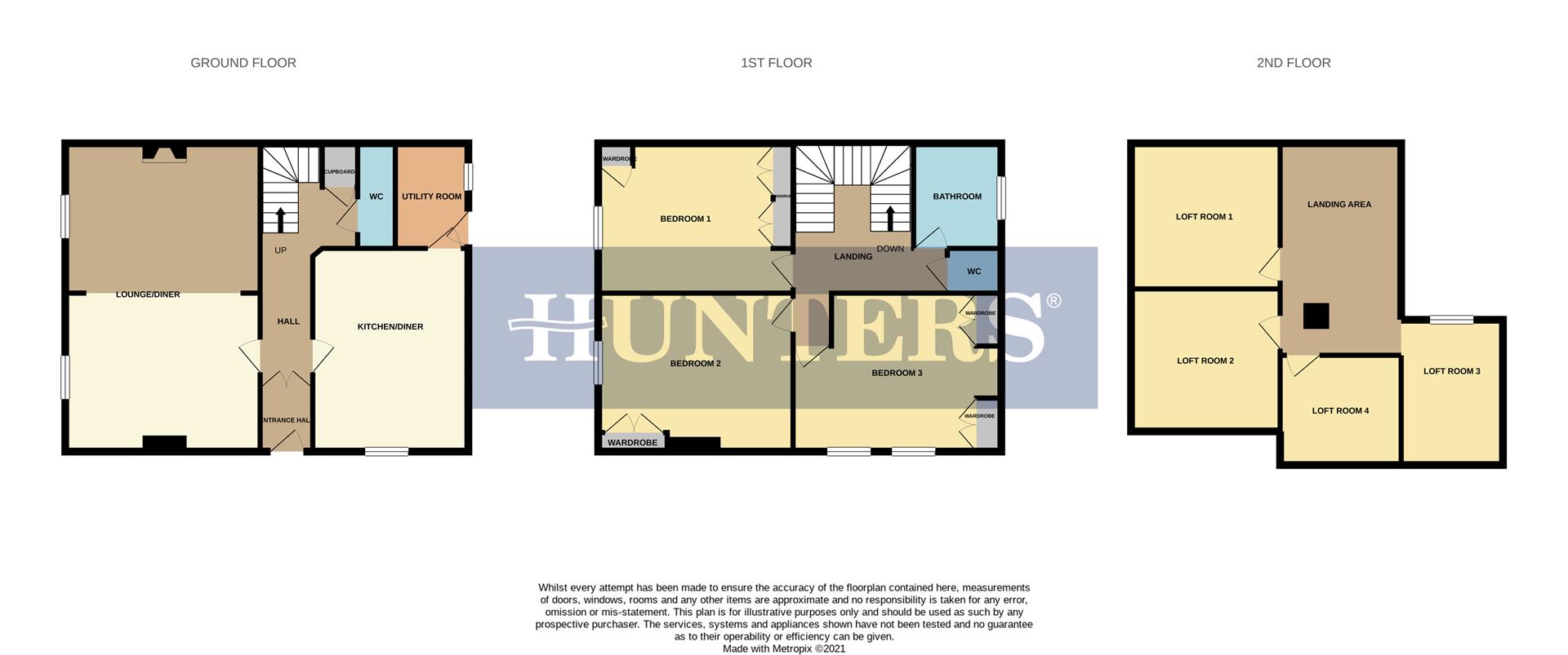 Queen Street, Filey YO14, 3 bedroom terraced house for sale - 61935012 ...