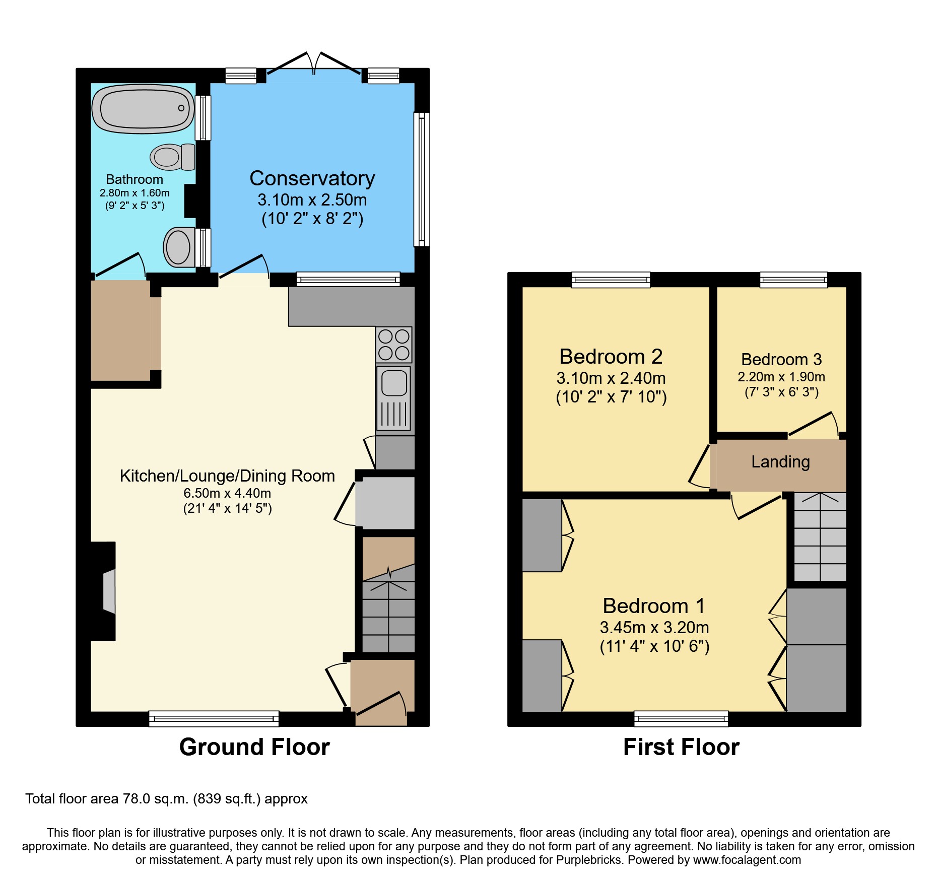 Coombe Road, Maidstone ME15, 3 bedroom terraced house for sale ...